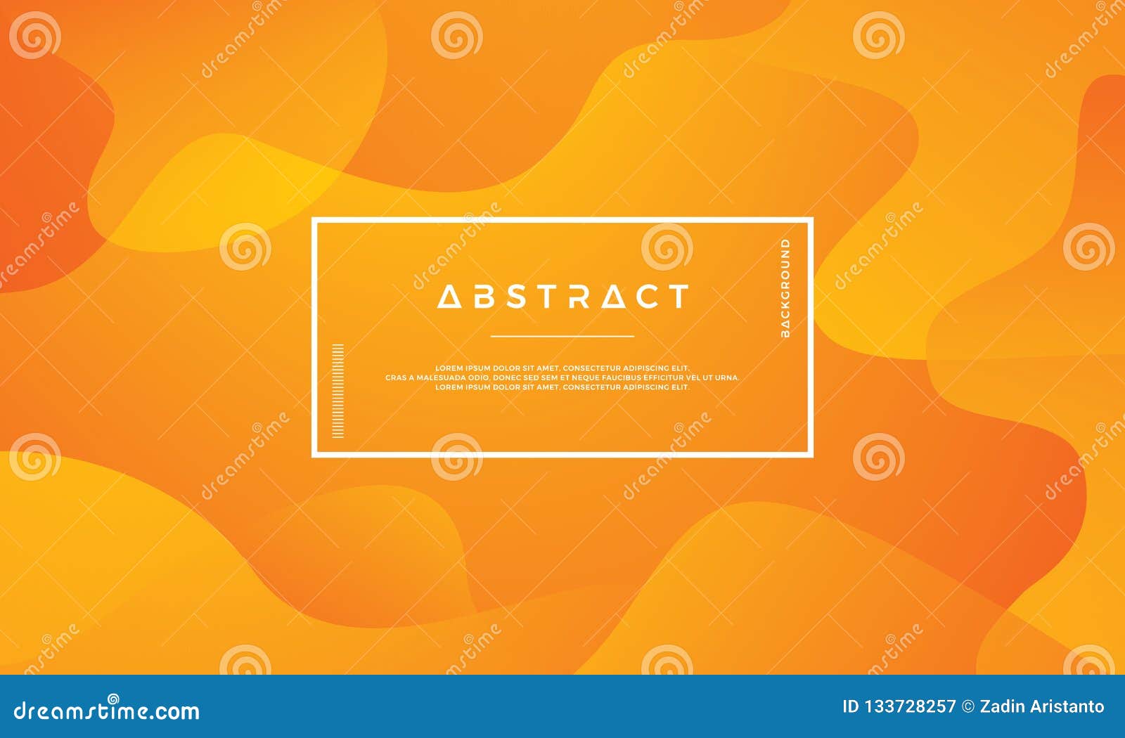 Orange Abstract Background is Suitable for Web, Header, Cover, Brochure ...