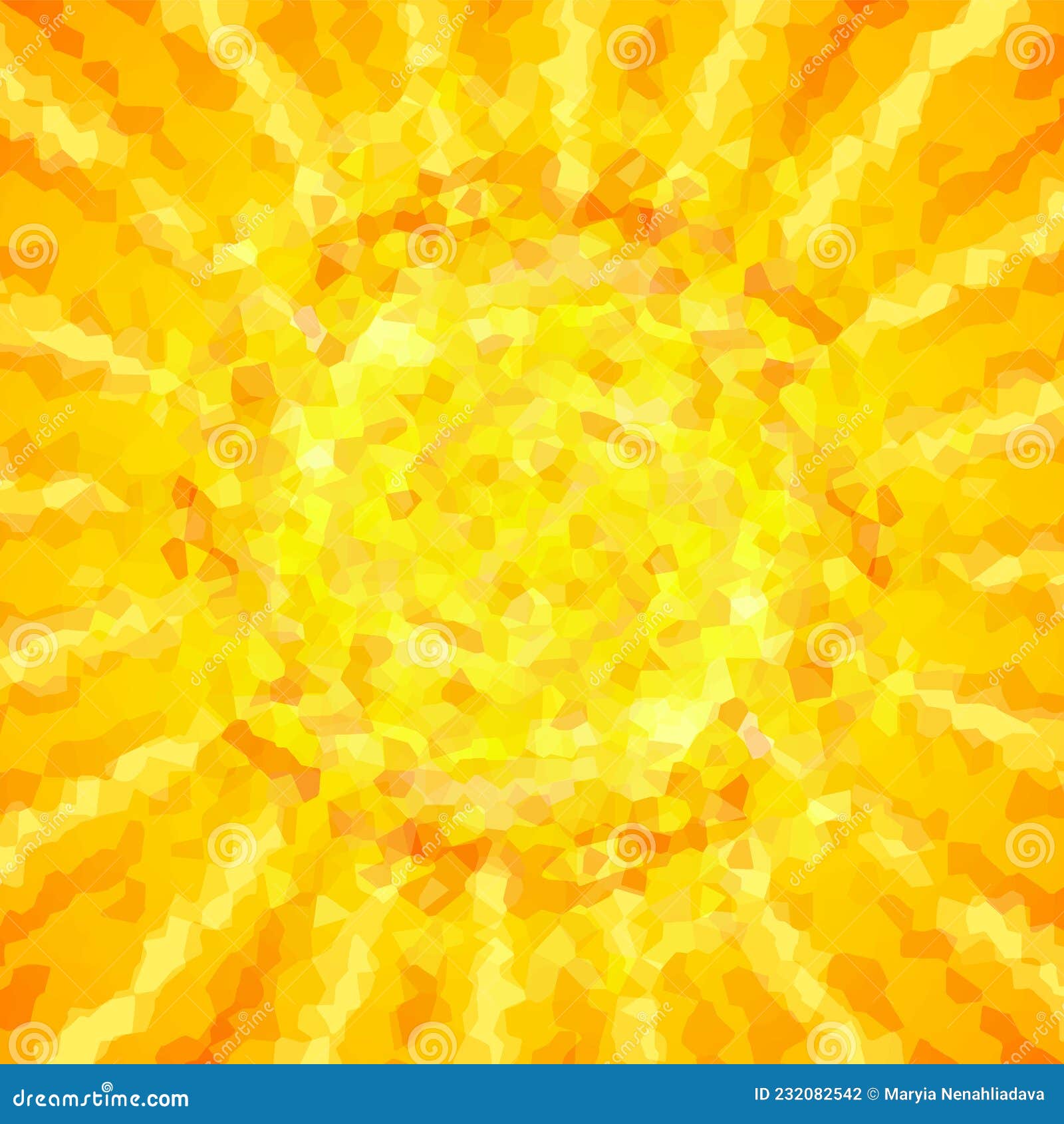 Orange Abstract Background. Sun Shine. Vector Illustration Stock Vector ...