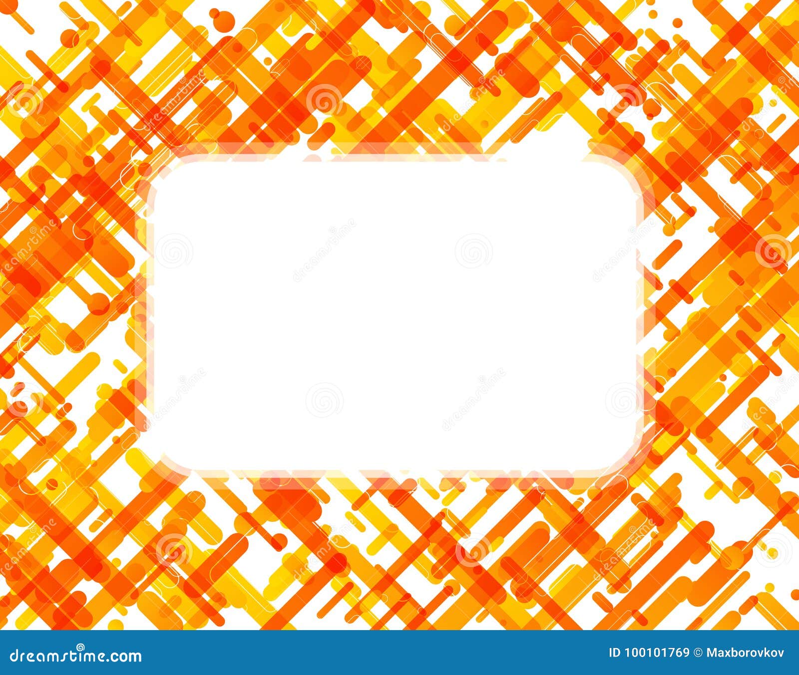 Orange Abstract Background on White. Stock Vector - Illustration of ...