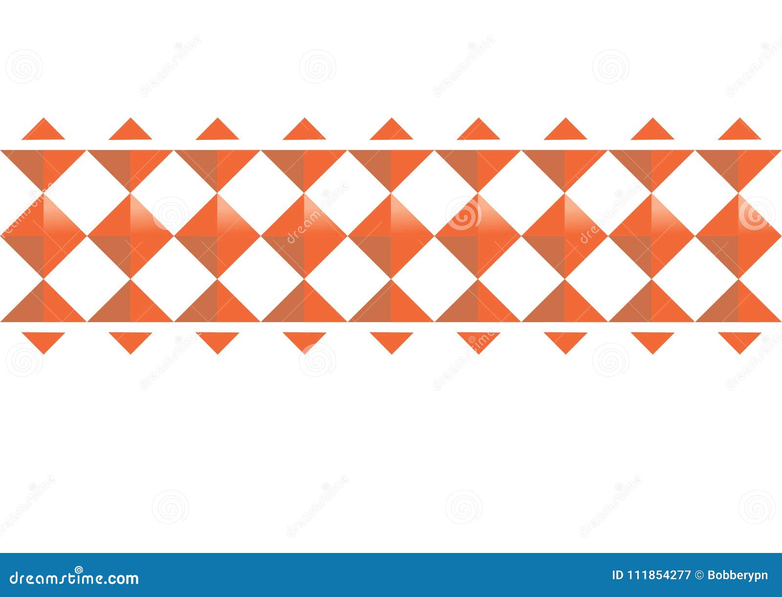 Orange Abstract Geomatic on White Background, Convex Rectangles ,3D ...