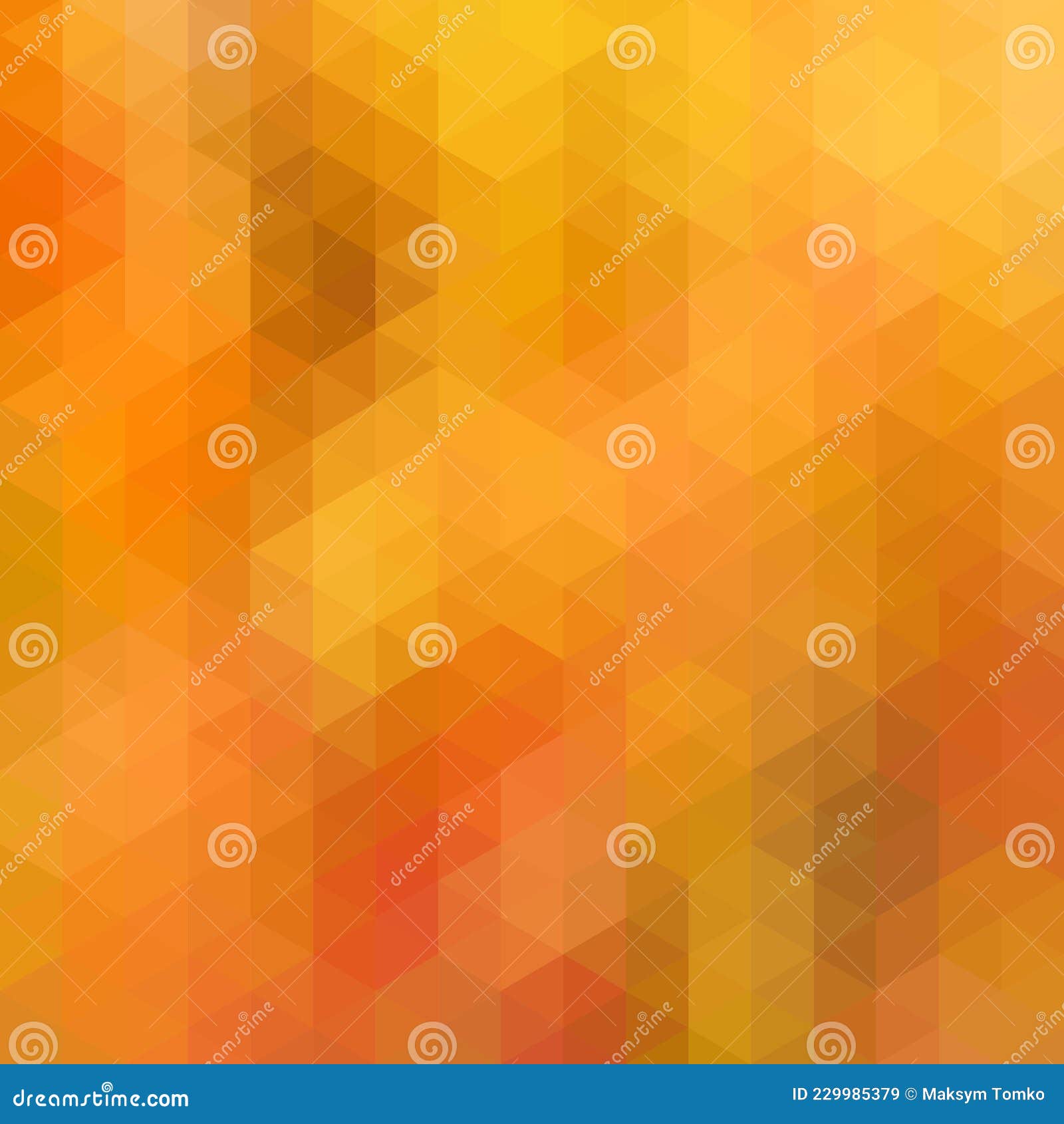 Orange Abstract Geometric Background. Modern Abstract Illustration. Eps ...