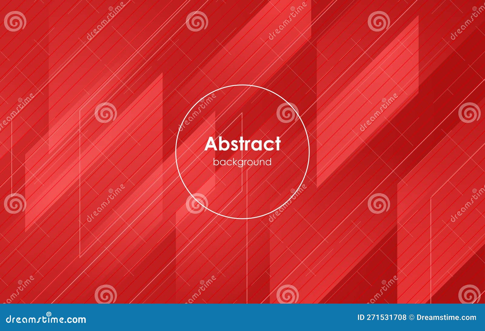 Red Abstract Geometric Background. Modern Shape Concept Stock Vector ...