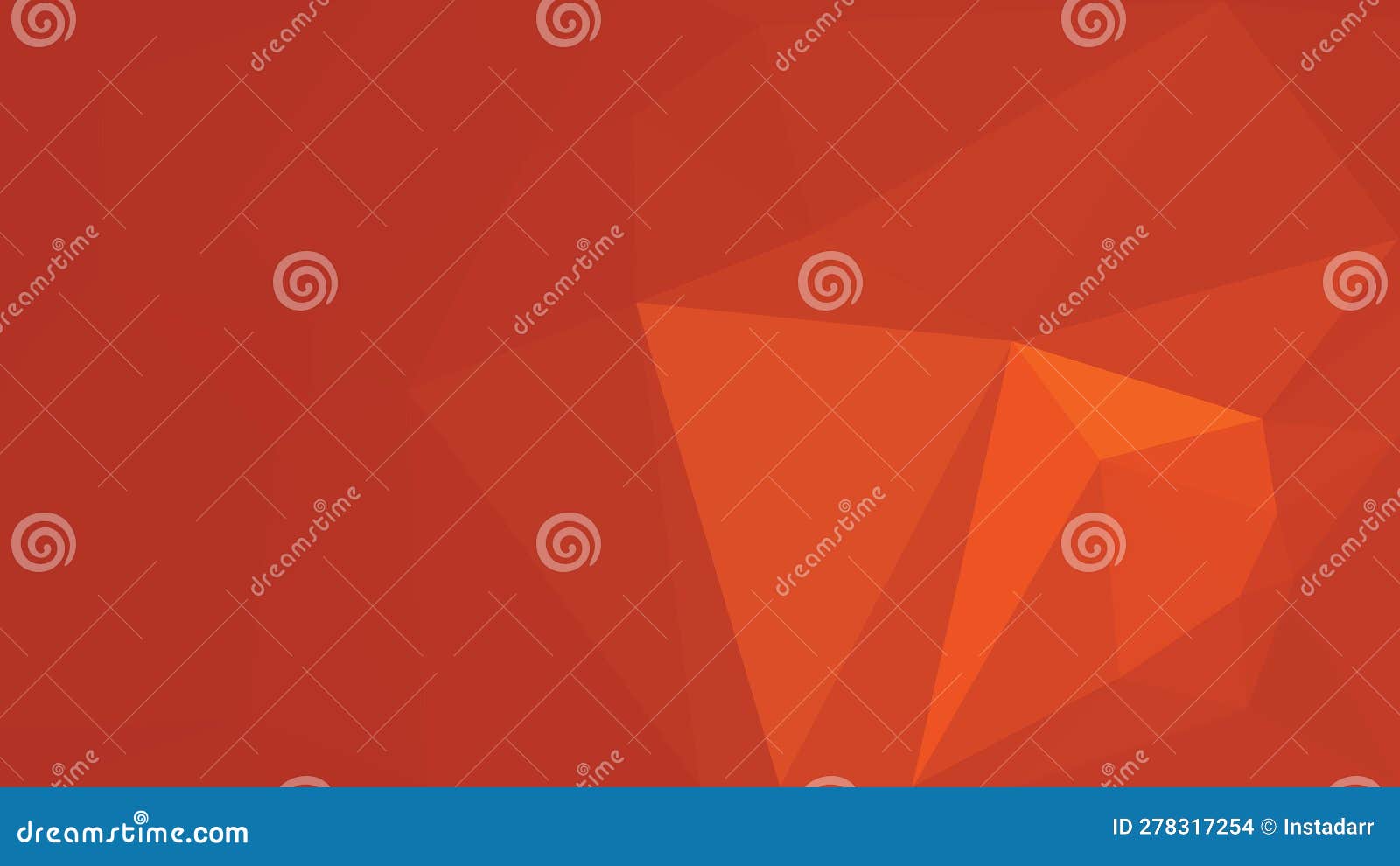 Orange Abstract Irregular Polygon Background, Triangle Low Poly Pattern ...