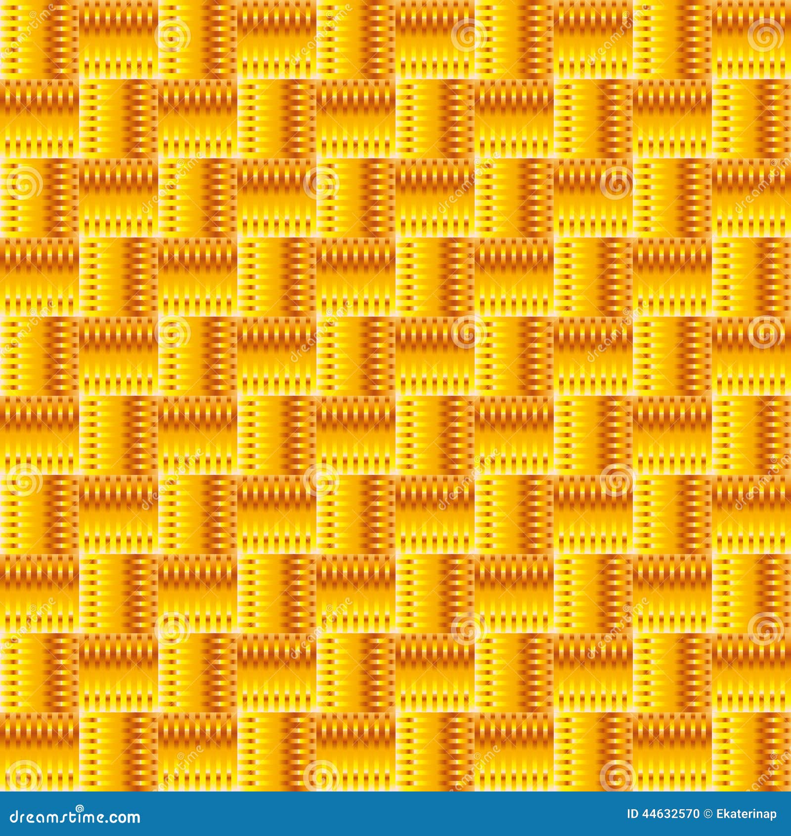 Orange Abstract Seamless Pattern with Squares. Stock Vector ...