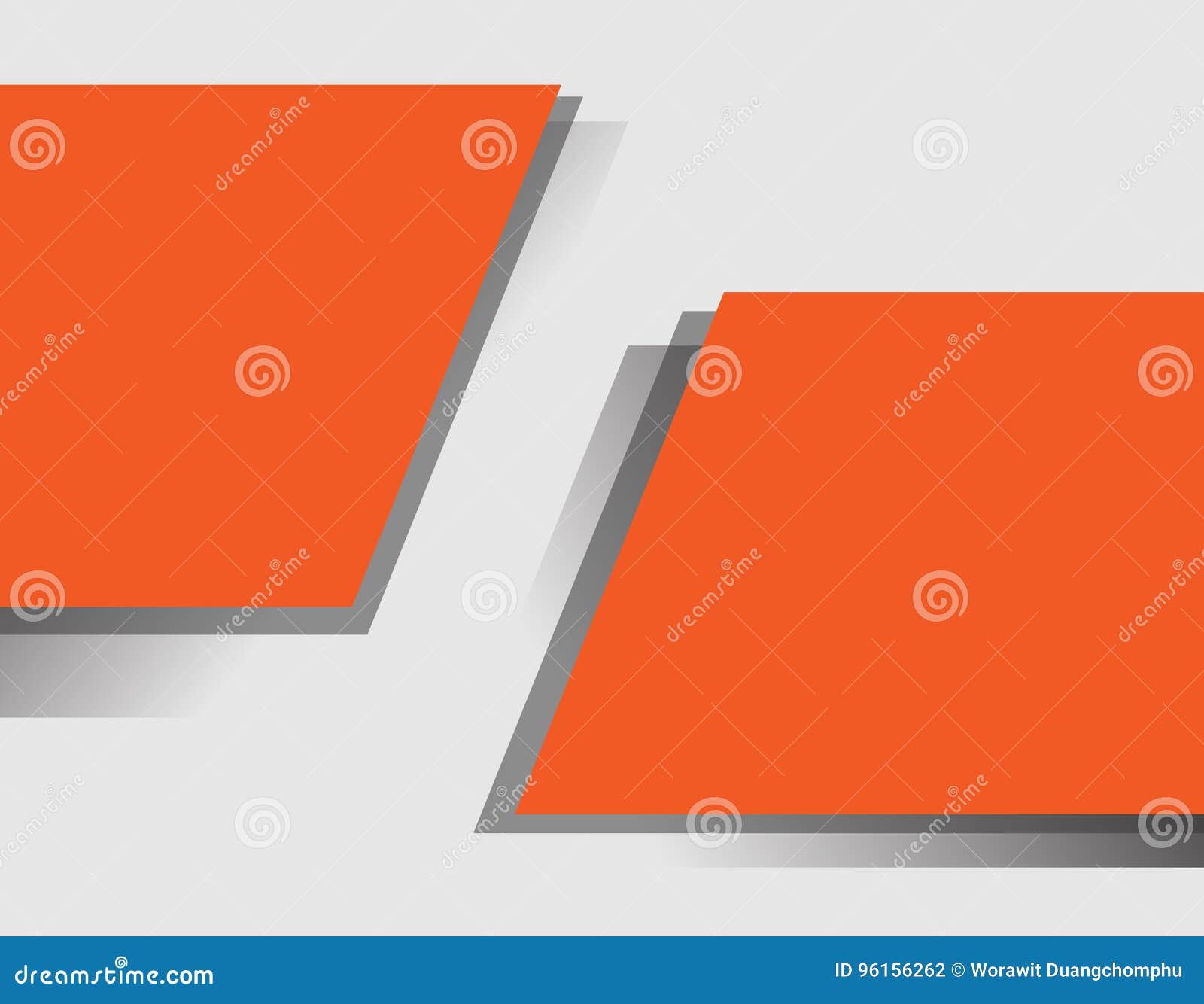 Orange Abstract Slant Shape Background. Vector Illustration ...
