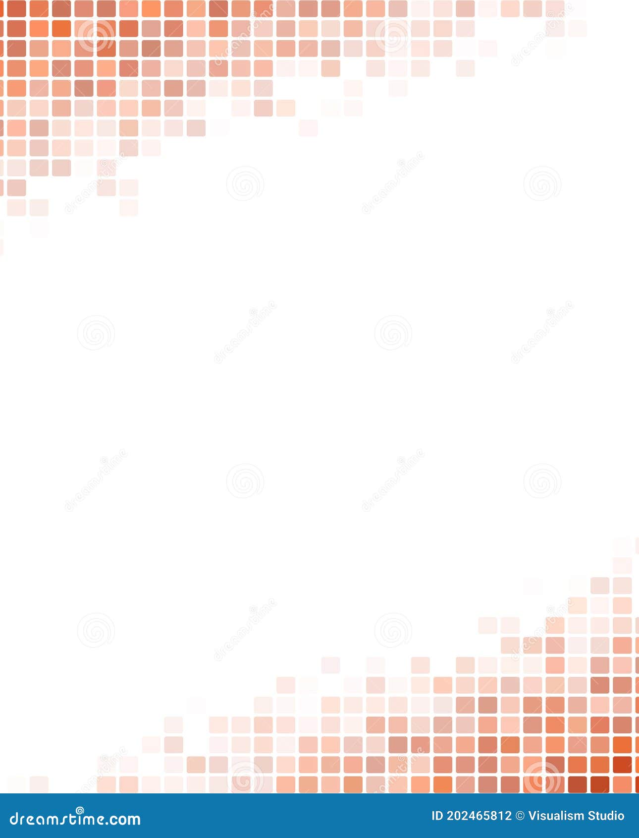 Orange Abstract Square Mosaic Repeating Pattern Square Texture Pattern ...