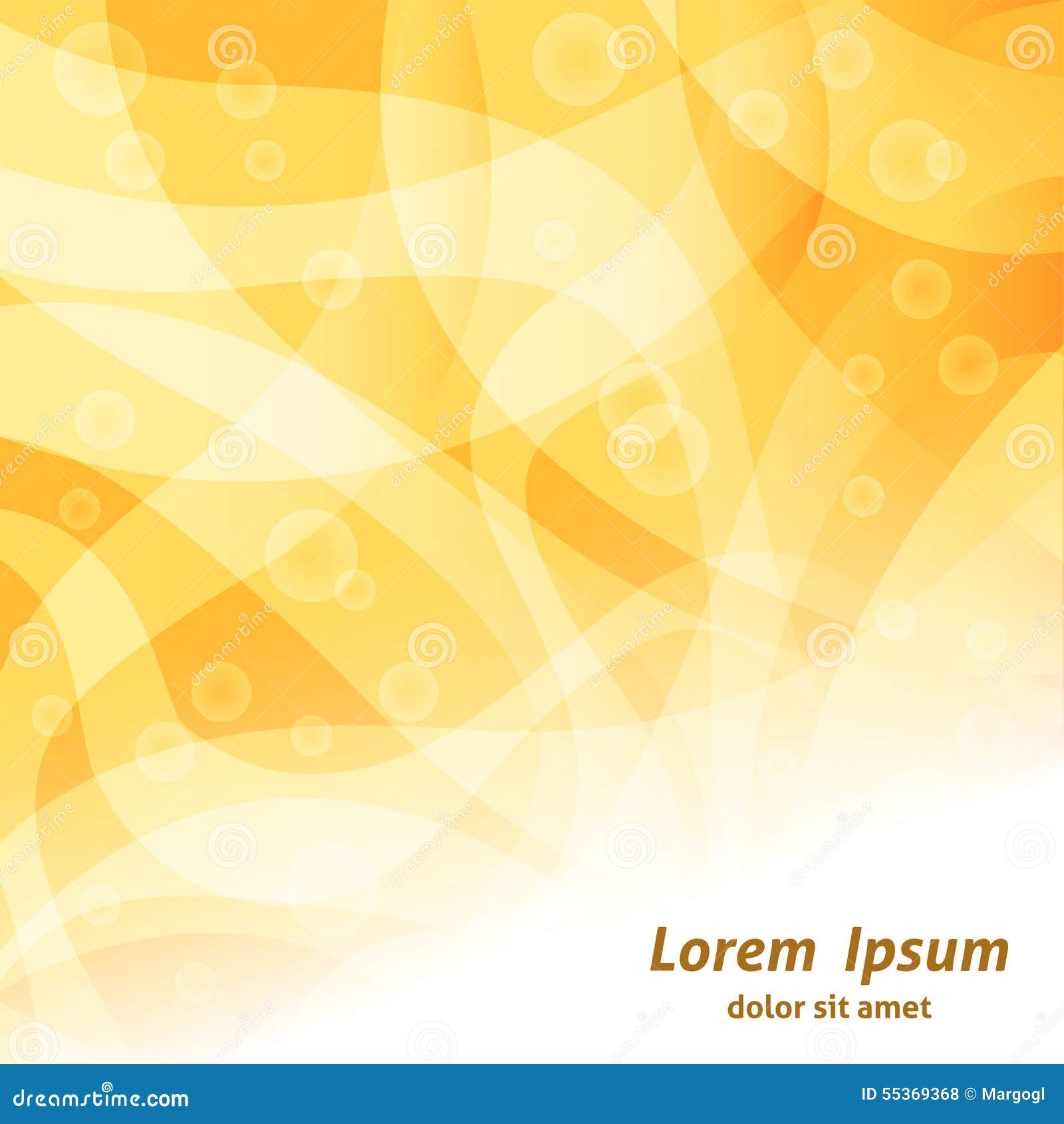 Orange Abstract Wave Background Stock Vector - Illustration of backdrop ...