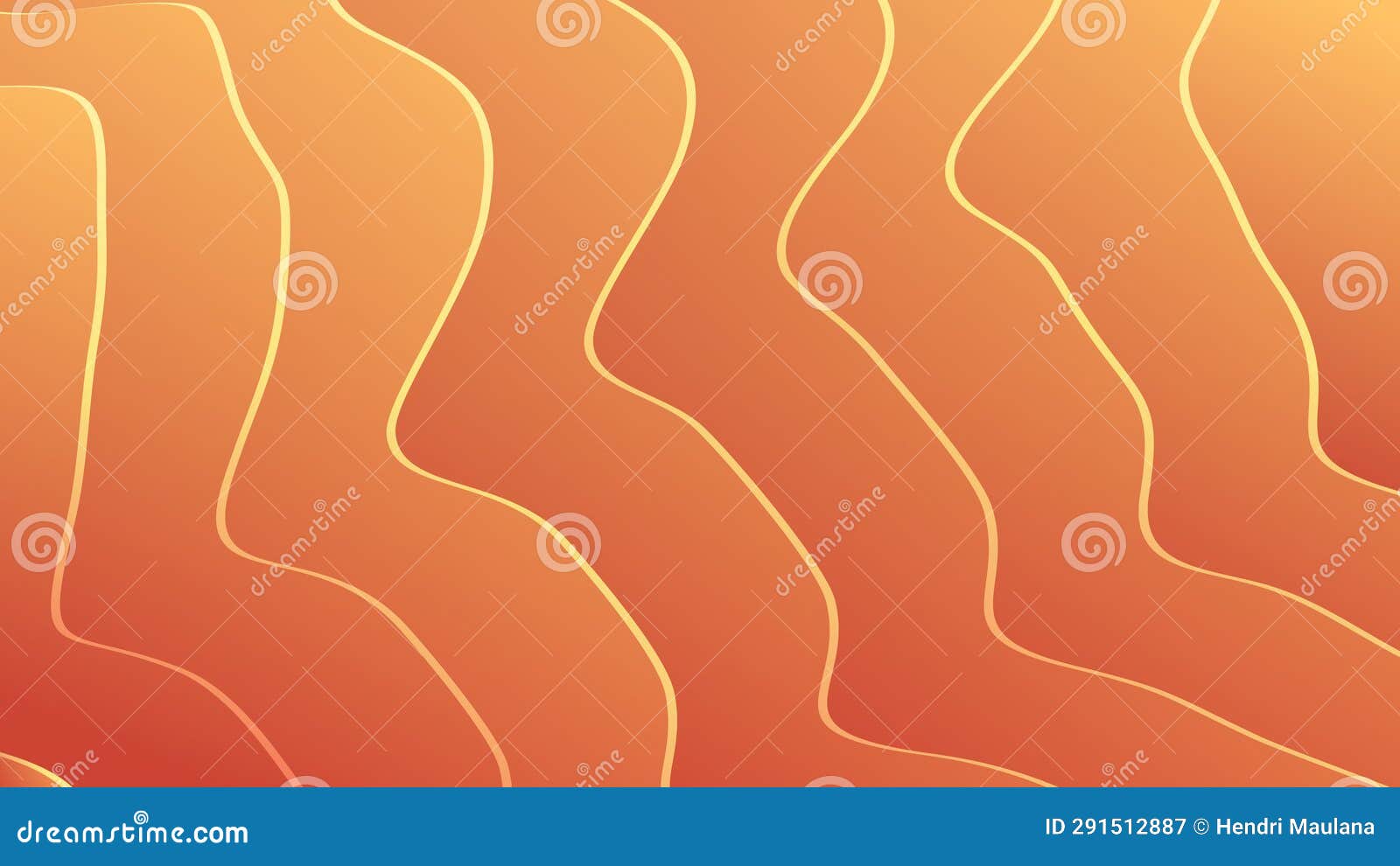 Orange Abstract Wave Modern Luxury Texture Background Stock Vector ...