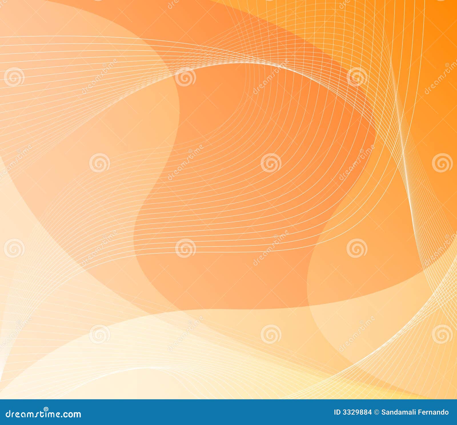Orange Abstract/web Background Stock Illustration - Illustration of ...