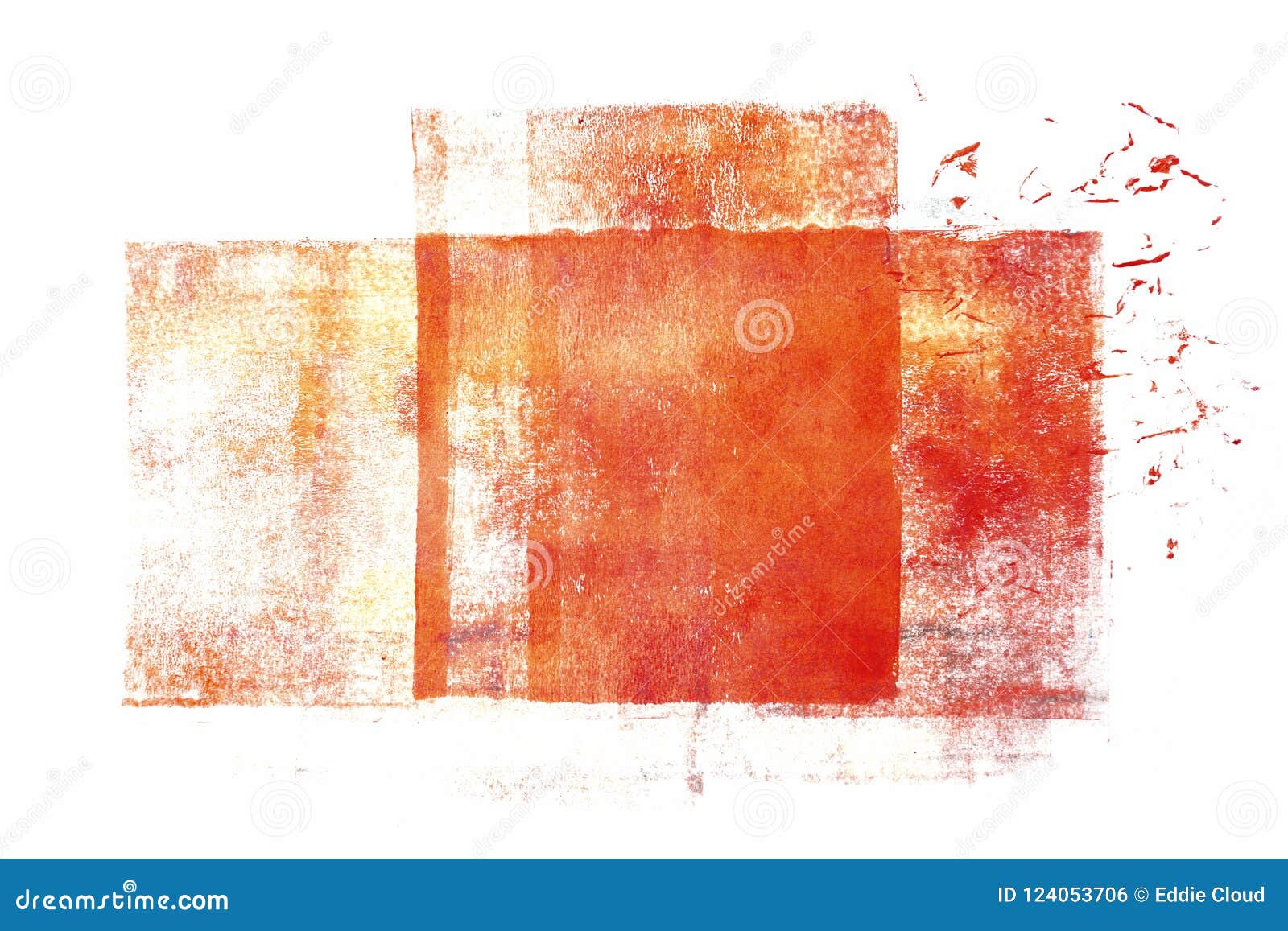 Rolled Acrylic Paint Isolated on White Background Stock Photo - Image ...