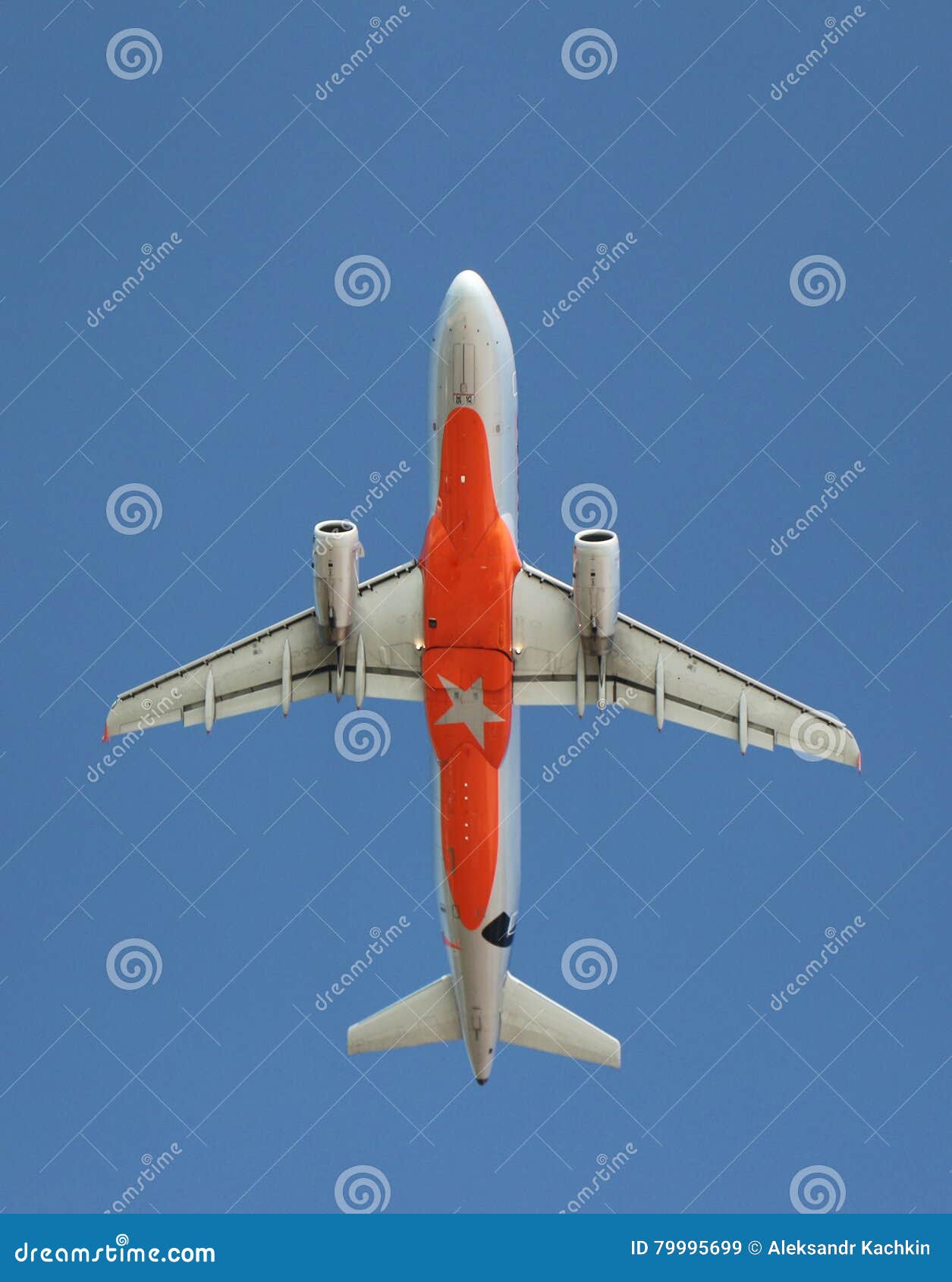 Orange airplane stock image. Image of blue, orange, plane - 79995699