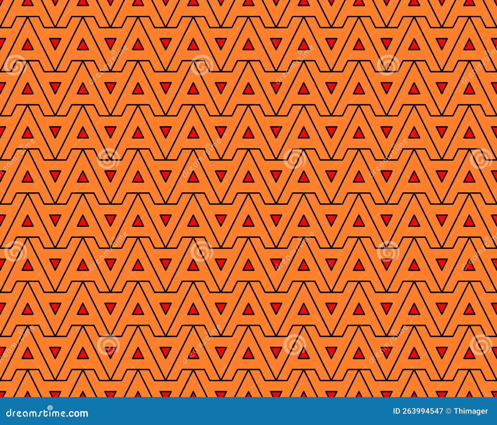 Orange a Alphabet Letter Repeating Pattern Background Stock ...
