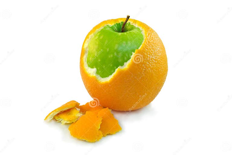 Orange apple stock photo. Image of food, agriculture - 11802106
