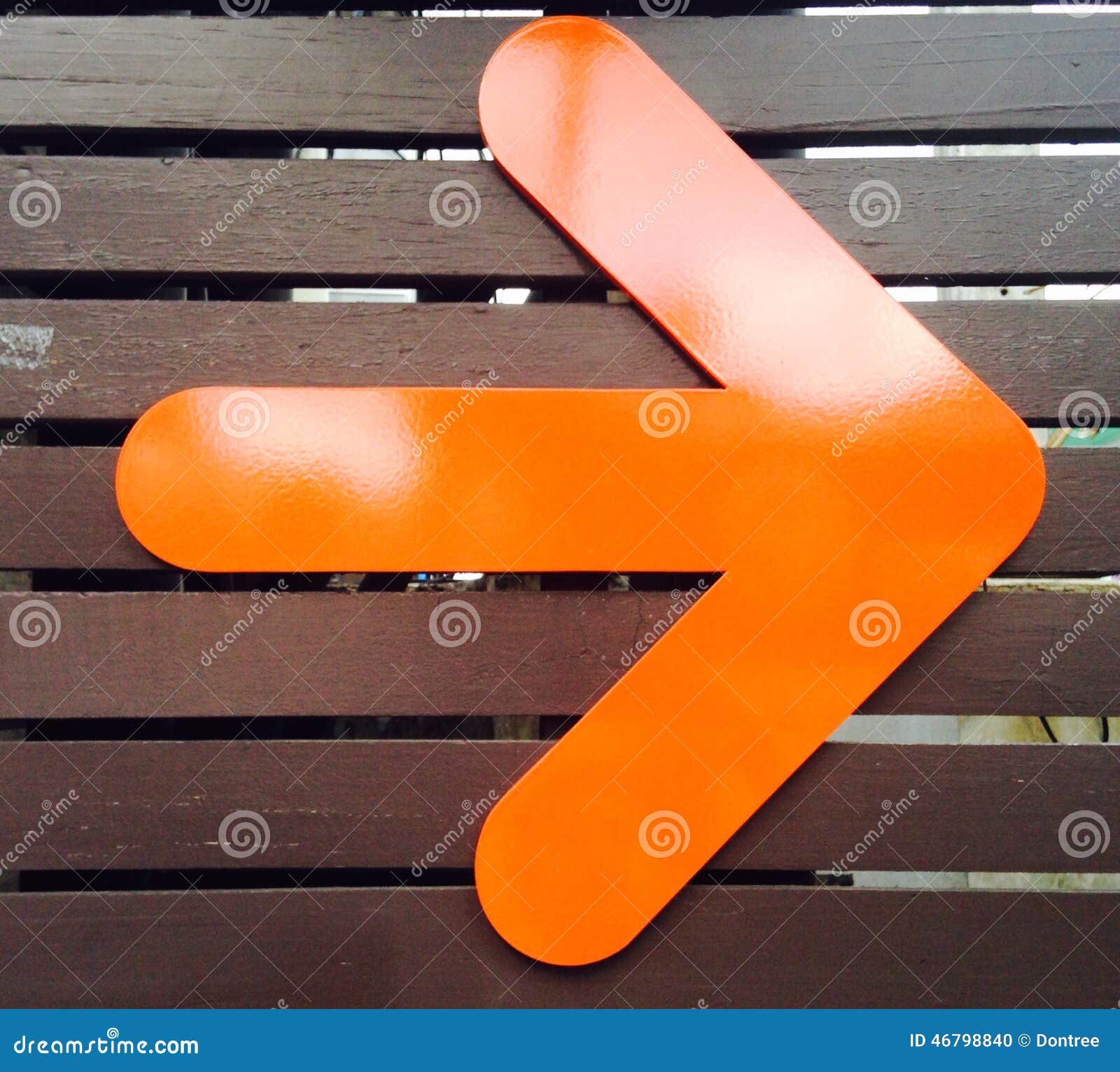 Orange arrow stock photo. Image of design, decor, nature - 46798840