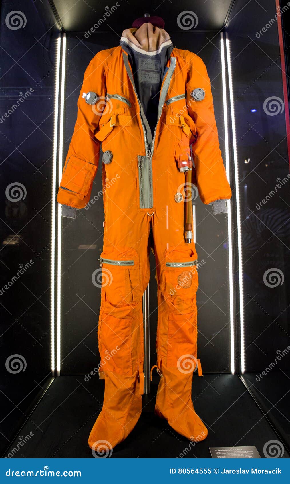 Orange astronaut suit editorial image. Image of cosmos - 80564555