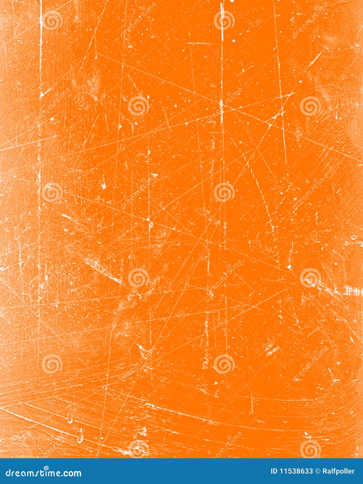 Orange Background With Soft Watercolor Paint Wash And Faded Vintage ...