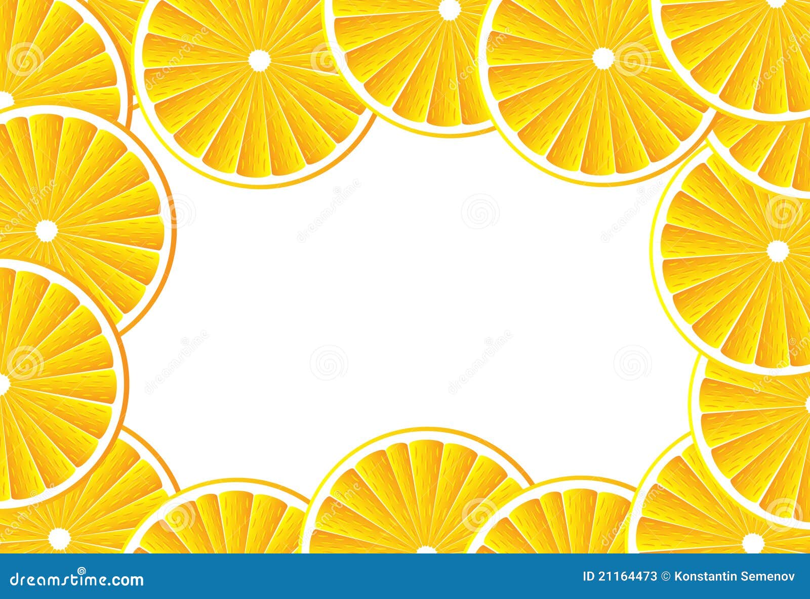 Orange Background Cartoon Vector | CartoonDealer.com #21164473