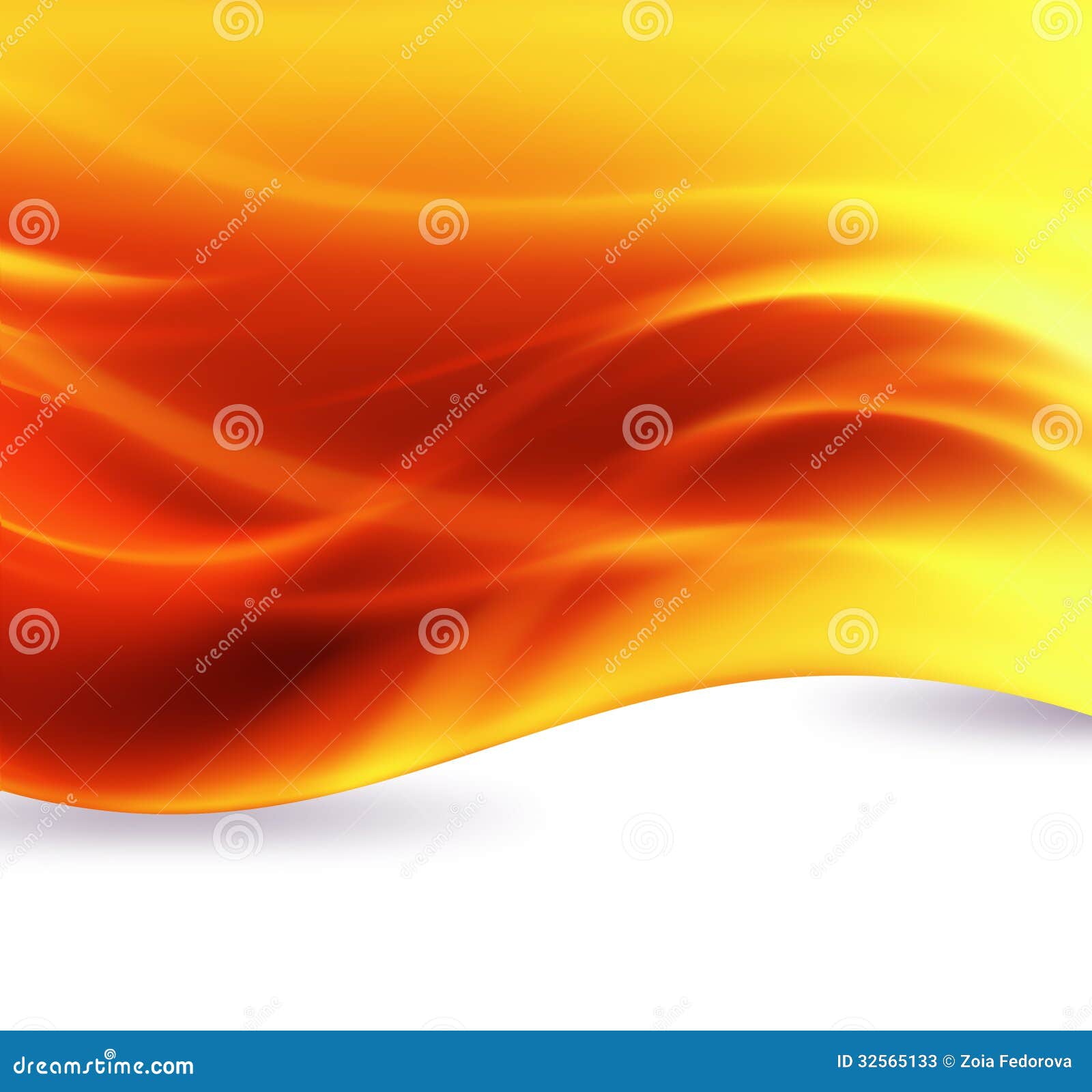 Orange background stock illustration. Illustration of flow - 32565133