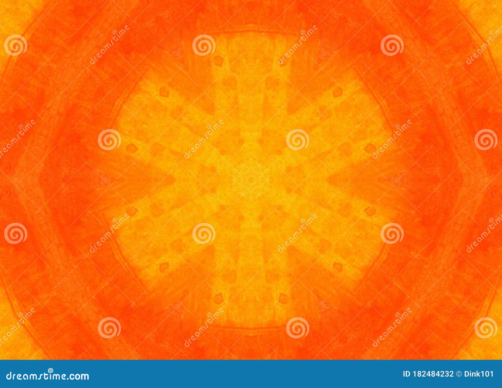 Orange Background with Abstract Soft Pattern Stock Illustration ...