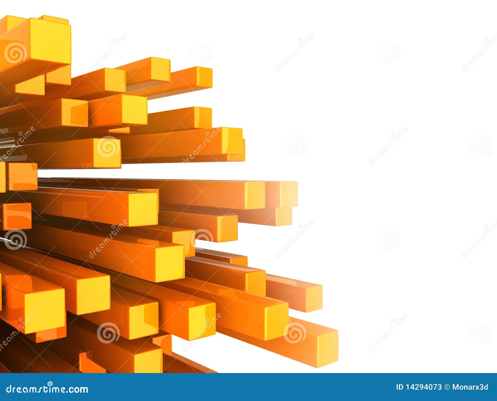 Orange Background with Boxes Stock Illustration - Illustration of ...