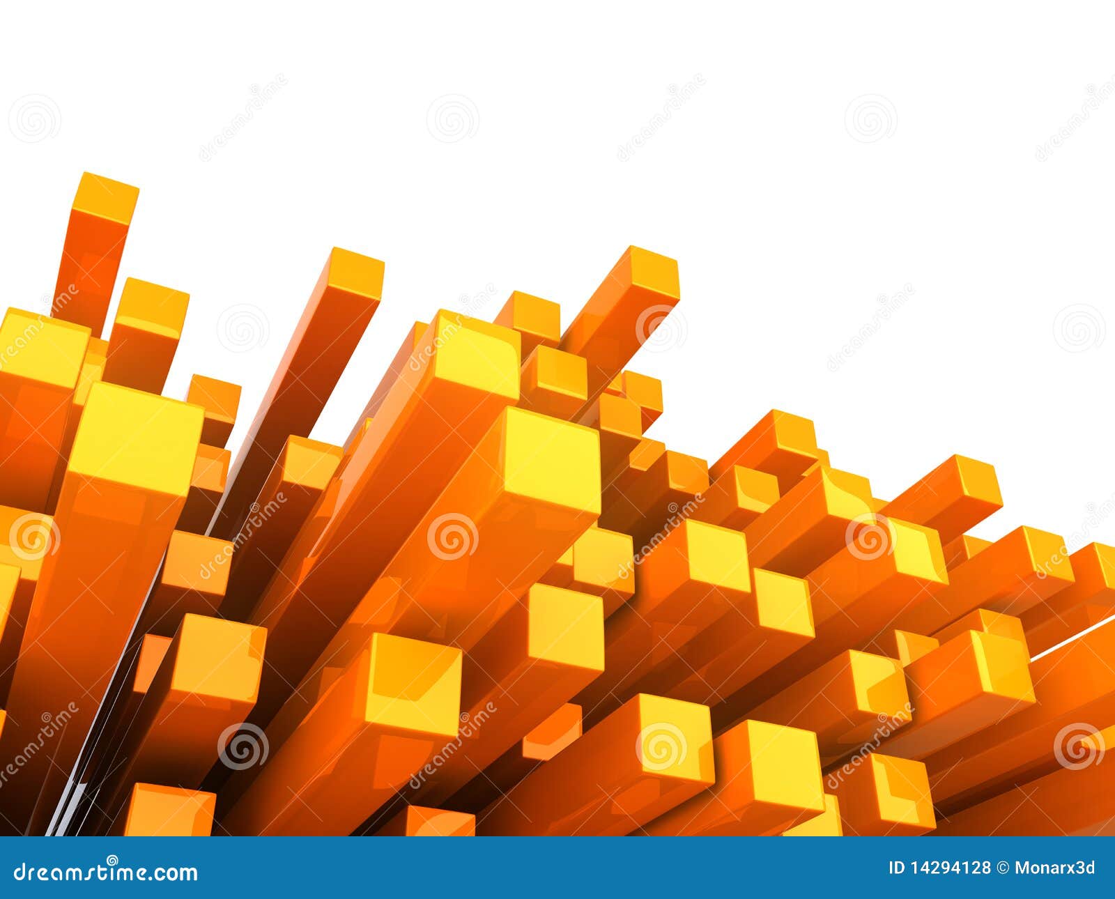 Orange Background With Boxes Royalty-Free Stock Image | CartoonDealer ...
