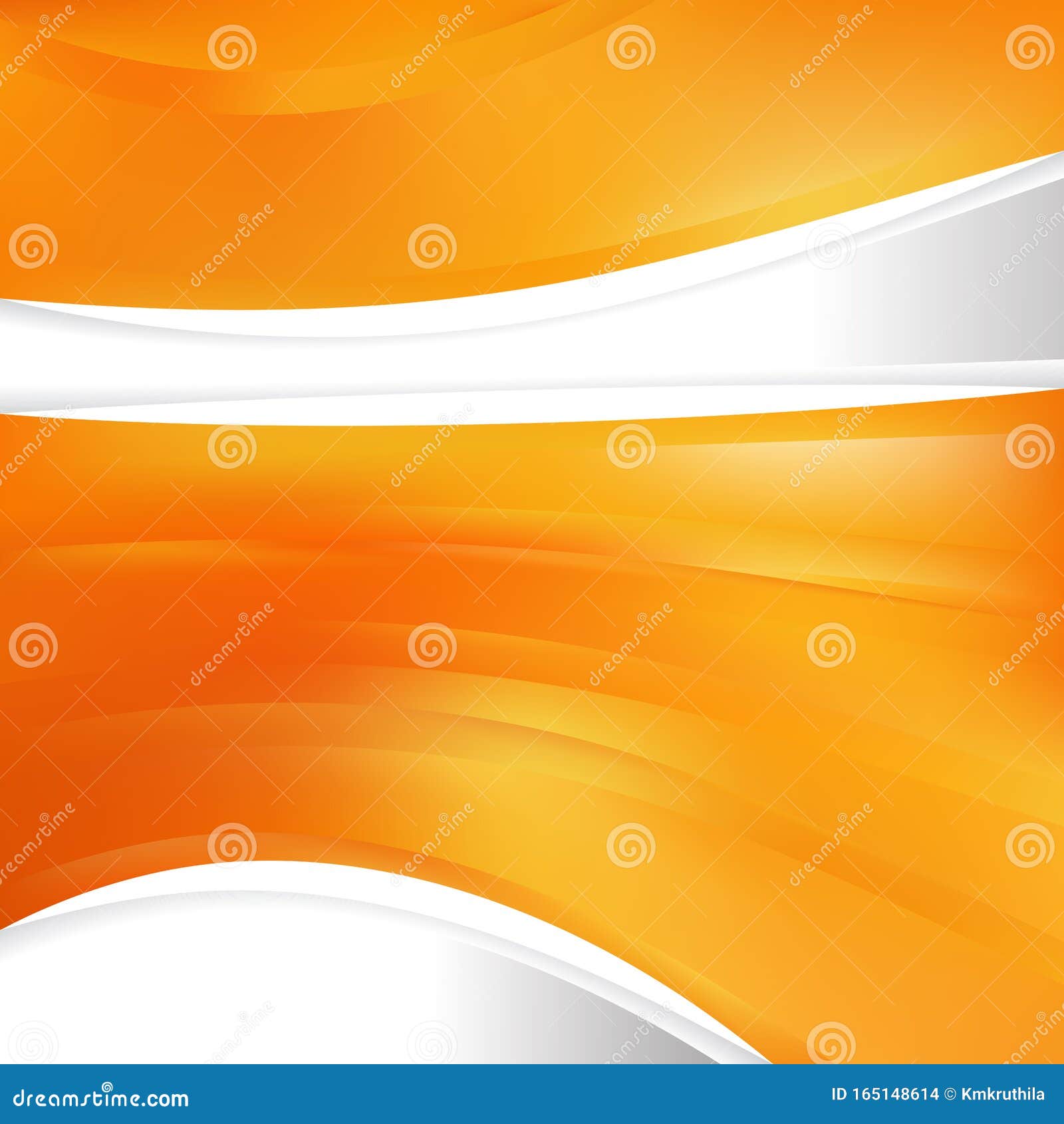 Orange Background Design Template Stock Vector - Illustration of ...