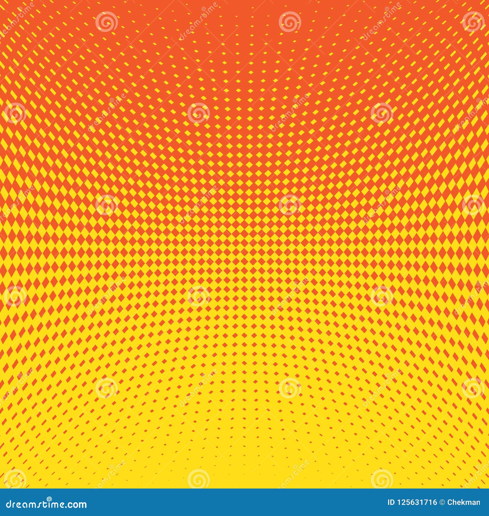 Orange Background with Halftone Effect. Vector Illustration Stock ...