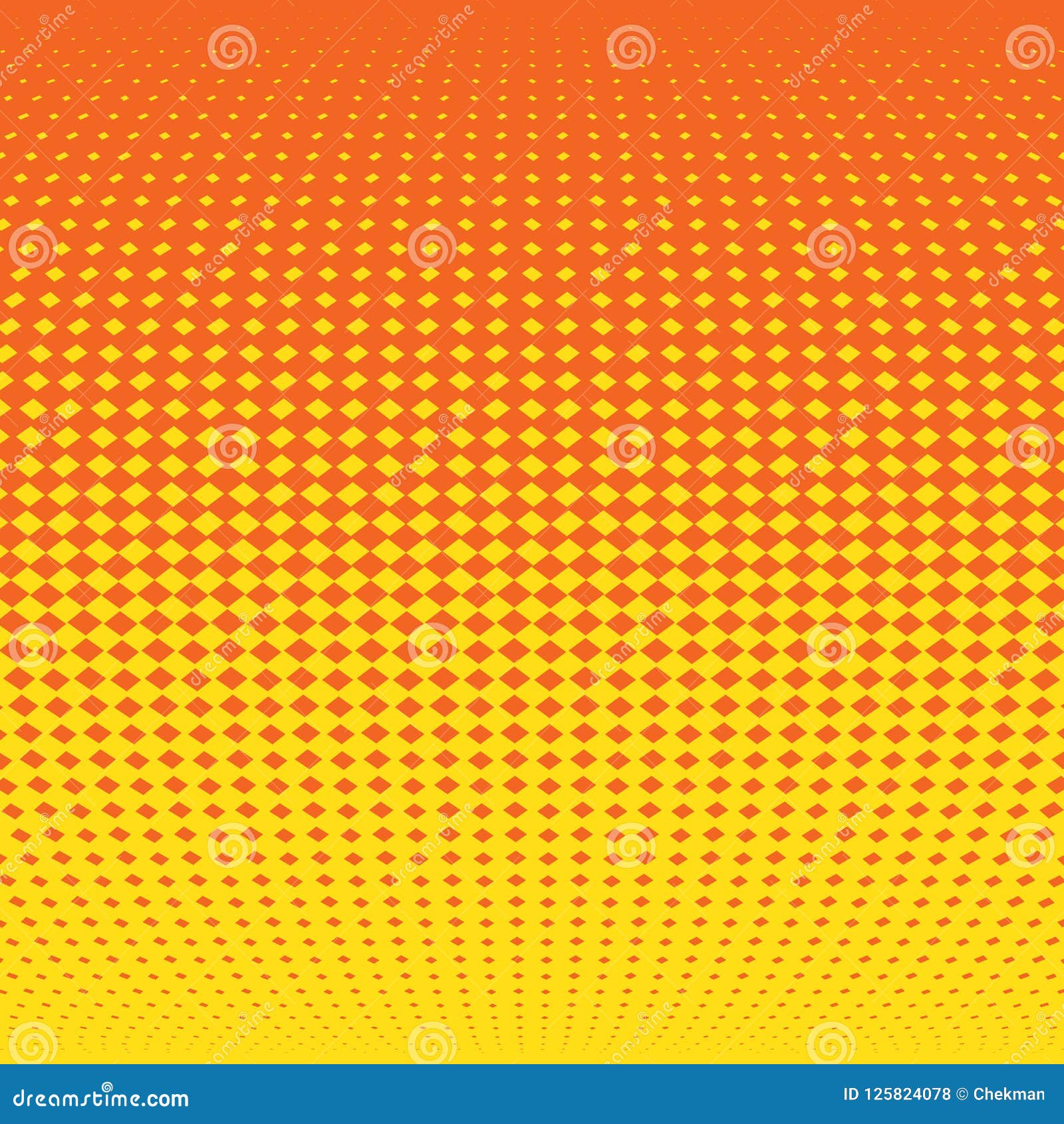 Orange Background with Halftone Effect. Vector Illustration Stock ...