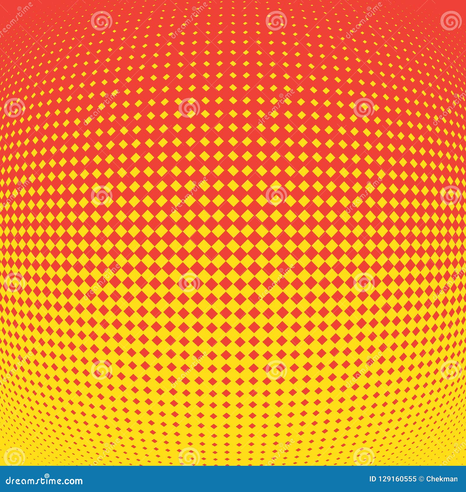 Orange Background with Halftone Effect. Vector Illustration Stock ...