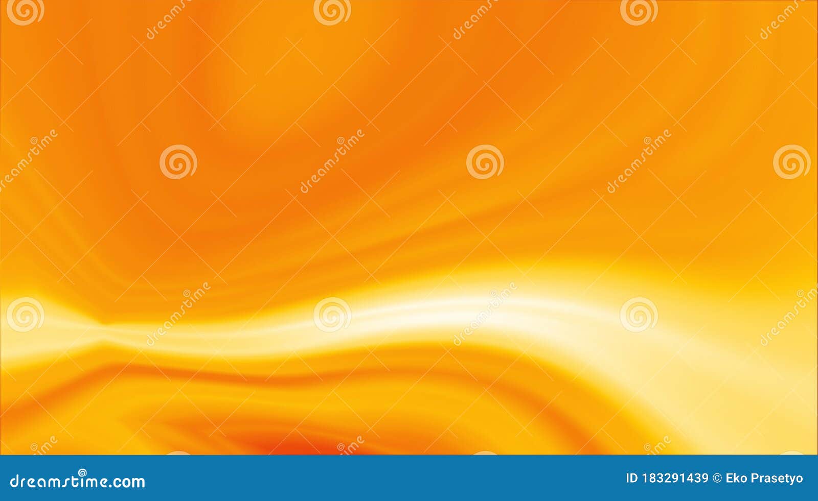 Orange Background, Illustration of Gradation Pattern for Banner or ...
