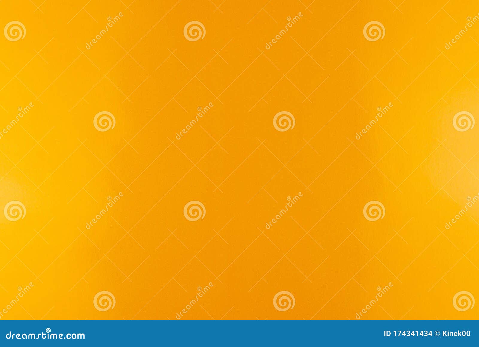 Orange Background of Real Colored Paper, Illuminated by a Soft Light on ...