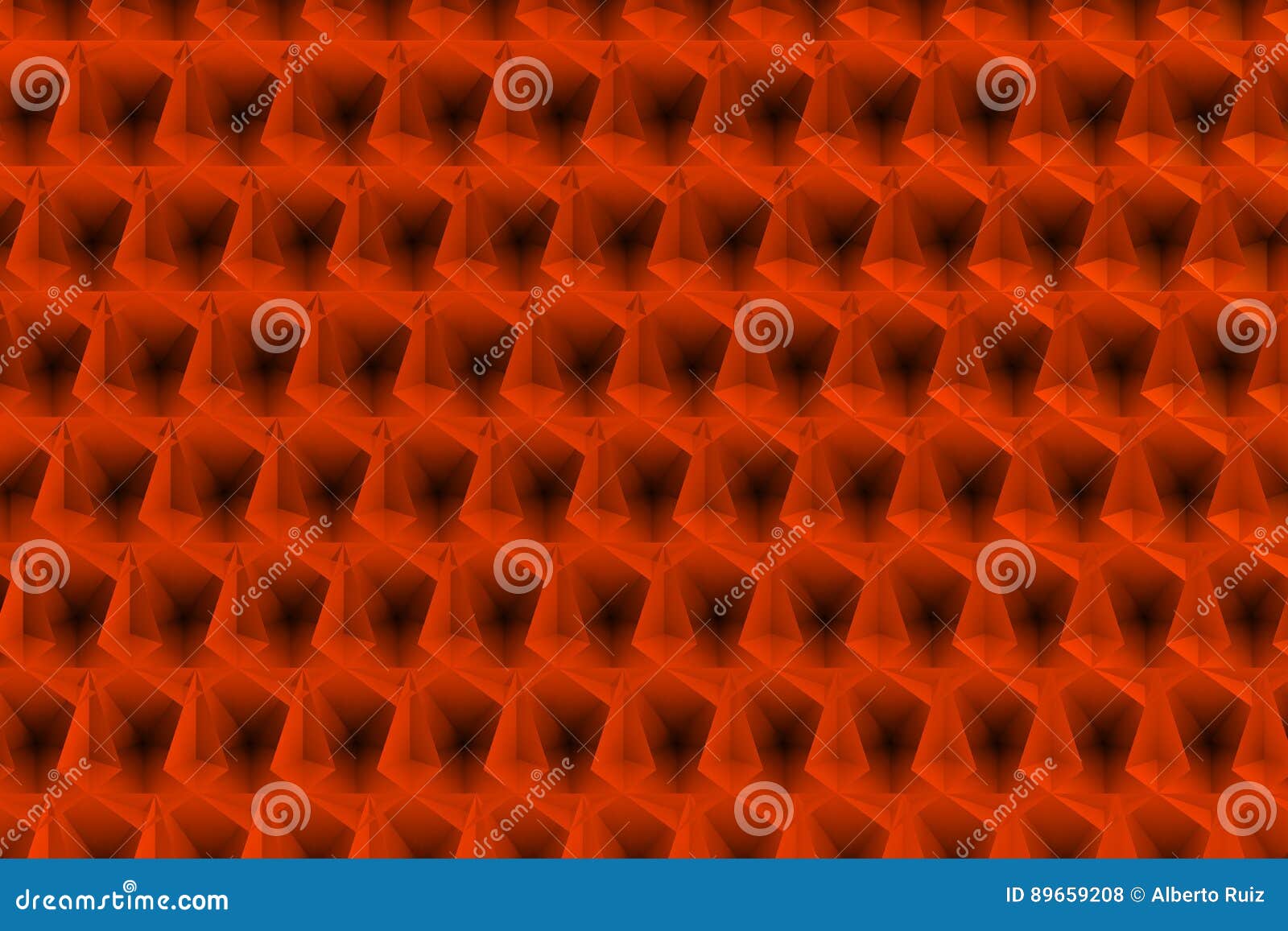 Orange Background with Sharp Shadows Stock Illustration - Illustration ...
