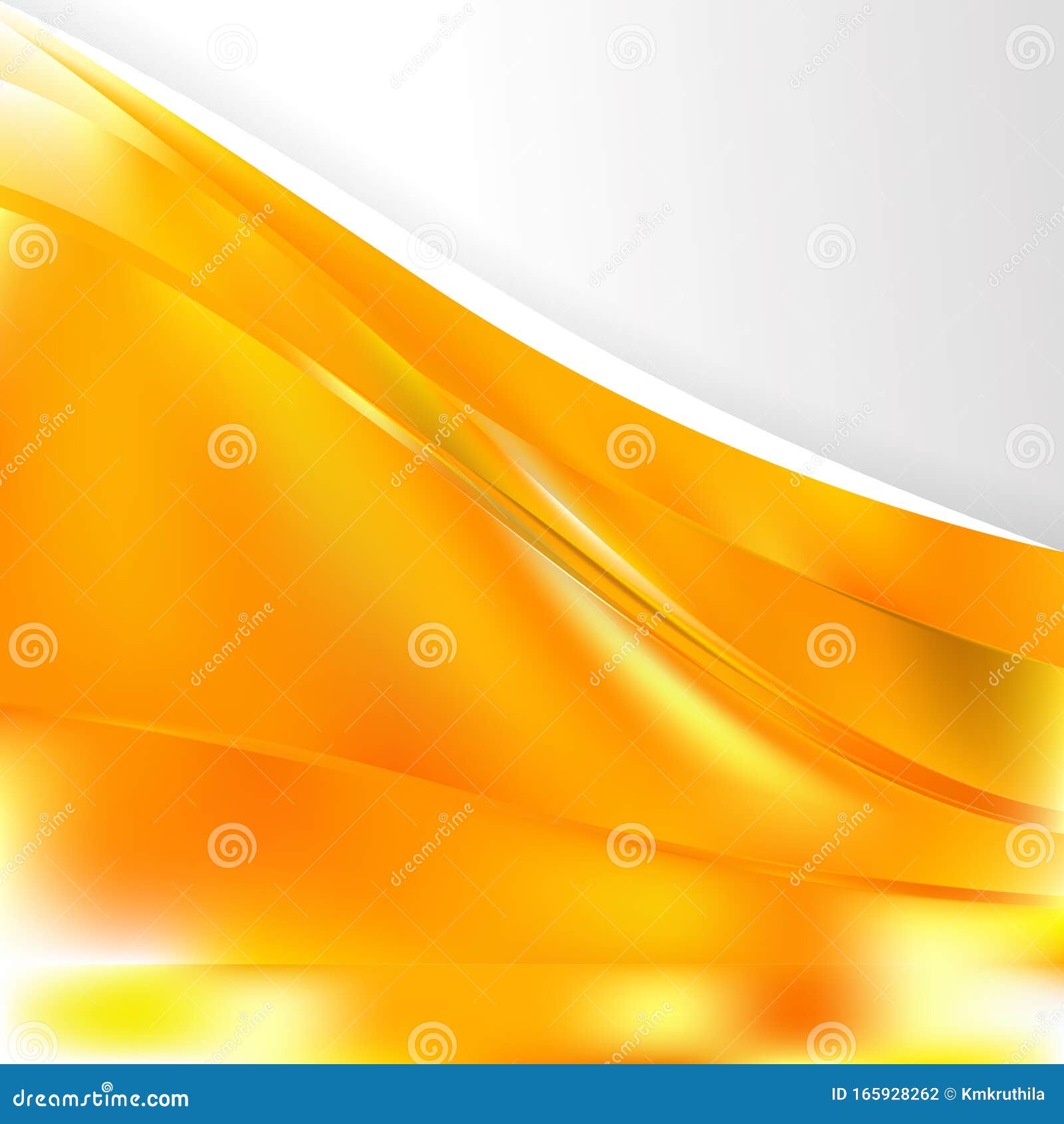 Orange Background Template Vector Graphic Stock Vector - Illustration ...