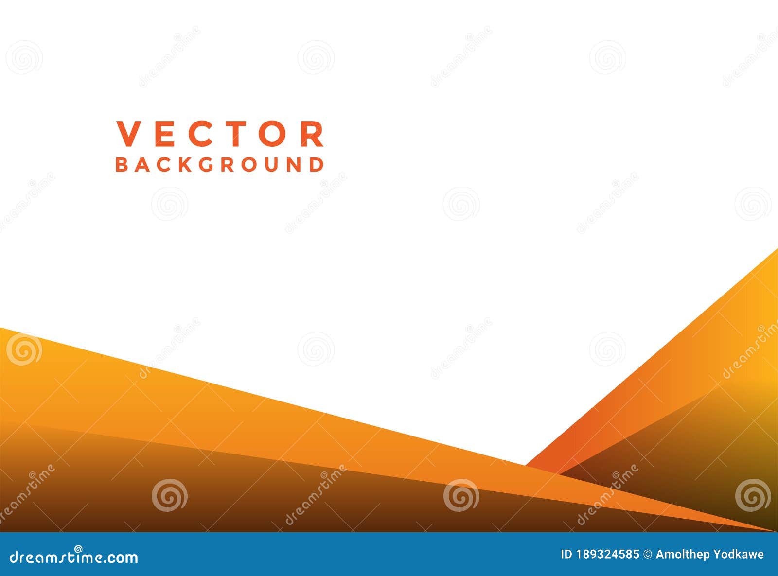 Orange Background Vector Lighting Effect Graphic for Text and Message ...