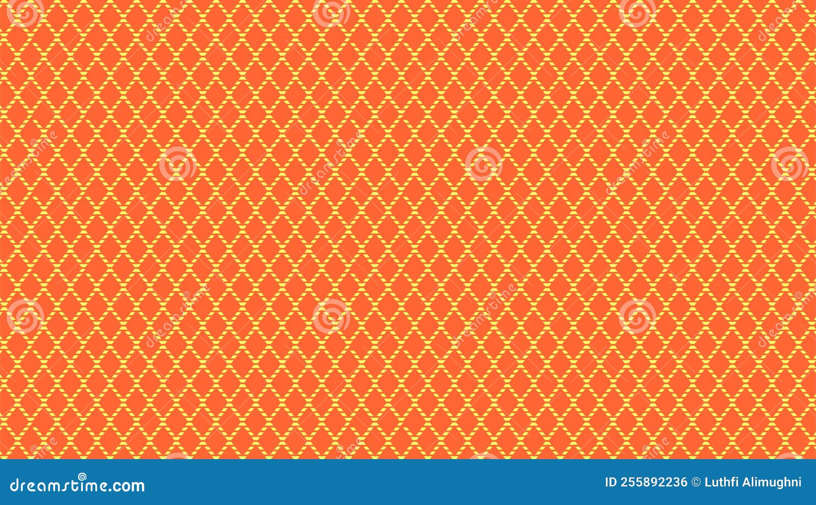 Orange Background with Yellow Dots Pattern Stock Vector - Illustration ...