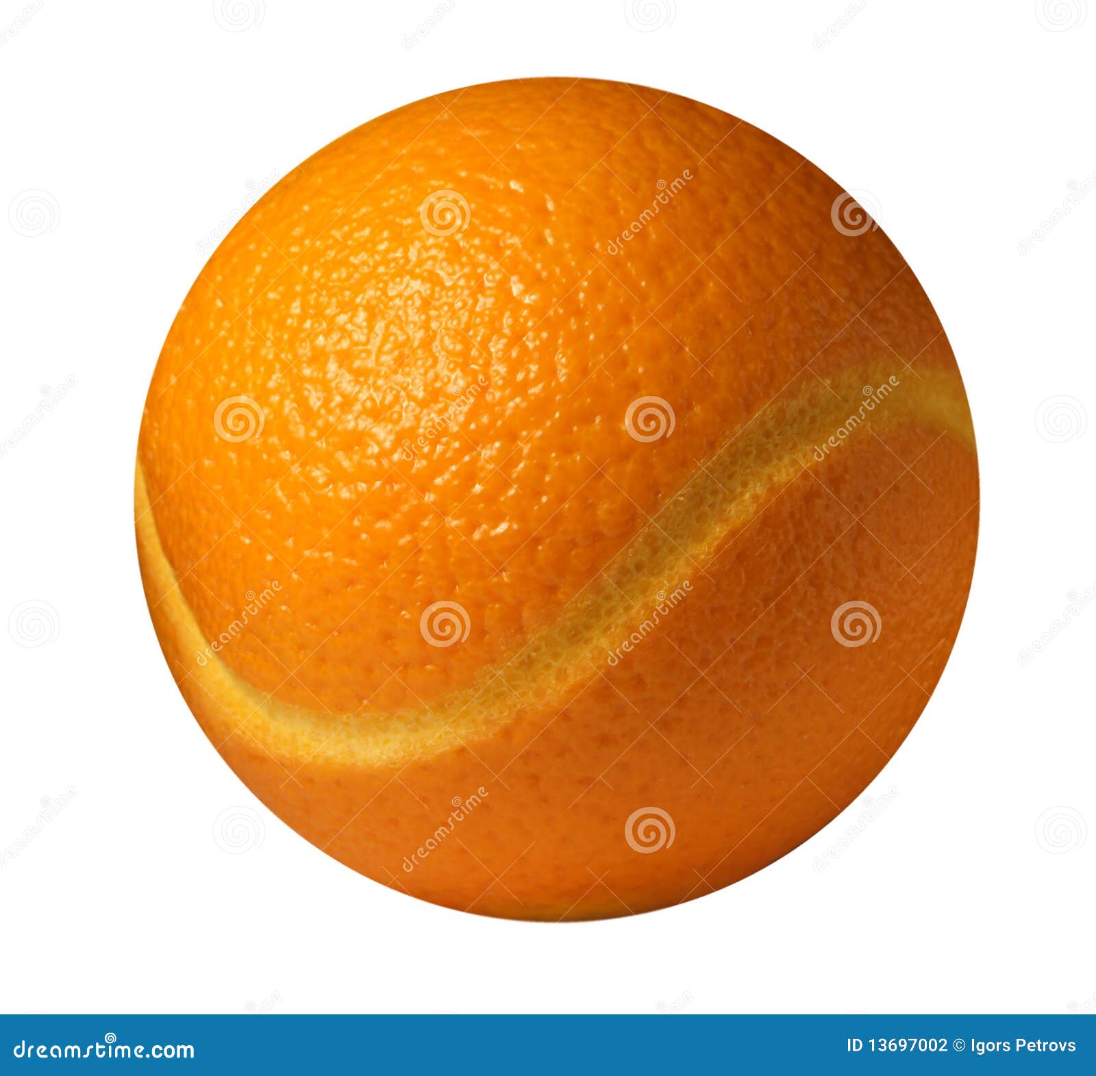 Orange ball stock photo. Image of activity, ball, isolated - 13697002