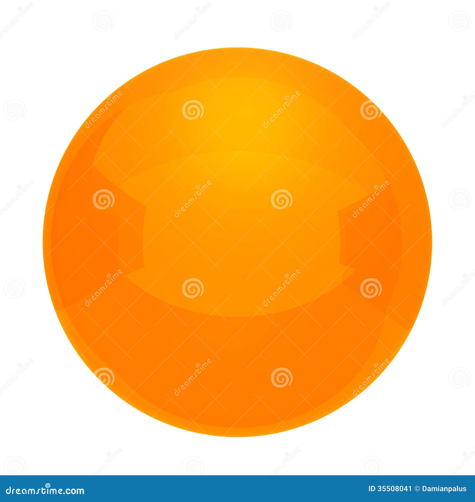 Orange ball stock illustration. Illustration of circle - 35508041