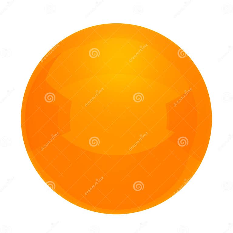 Orange ball stock illustration. Illustration of circle - 35508041