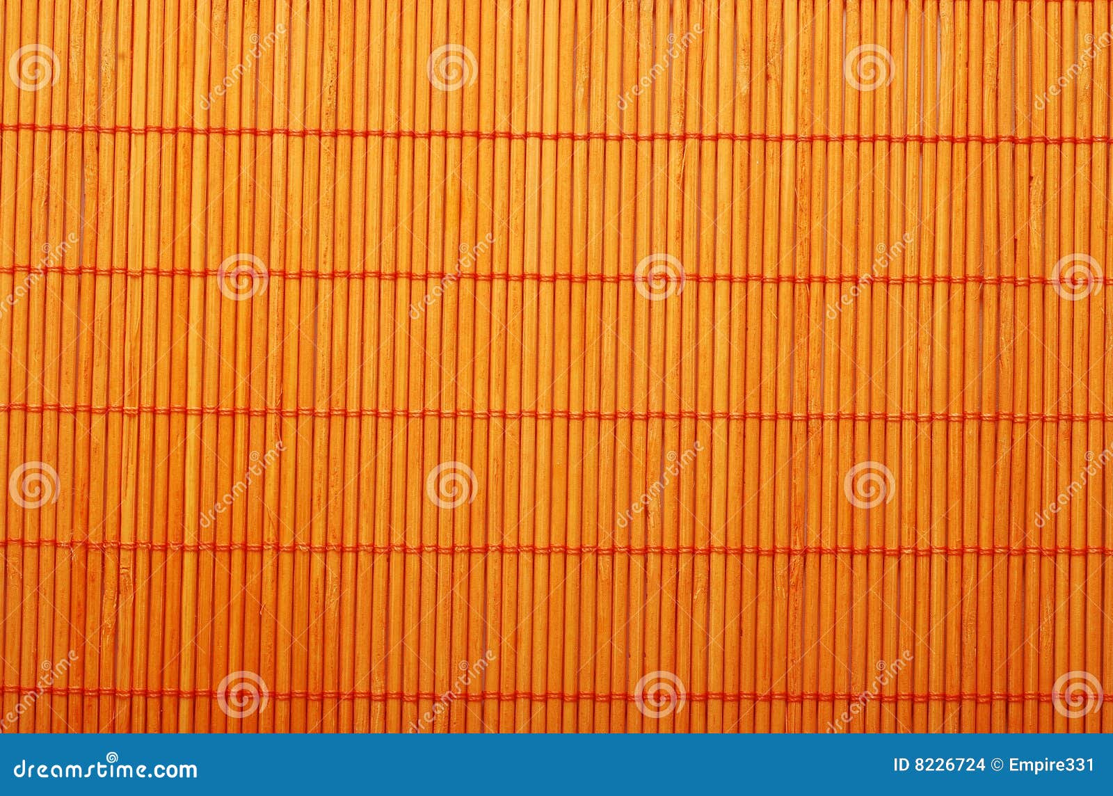 Orange bamboo mat stock photo. Image of chinese, pads - 8226724