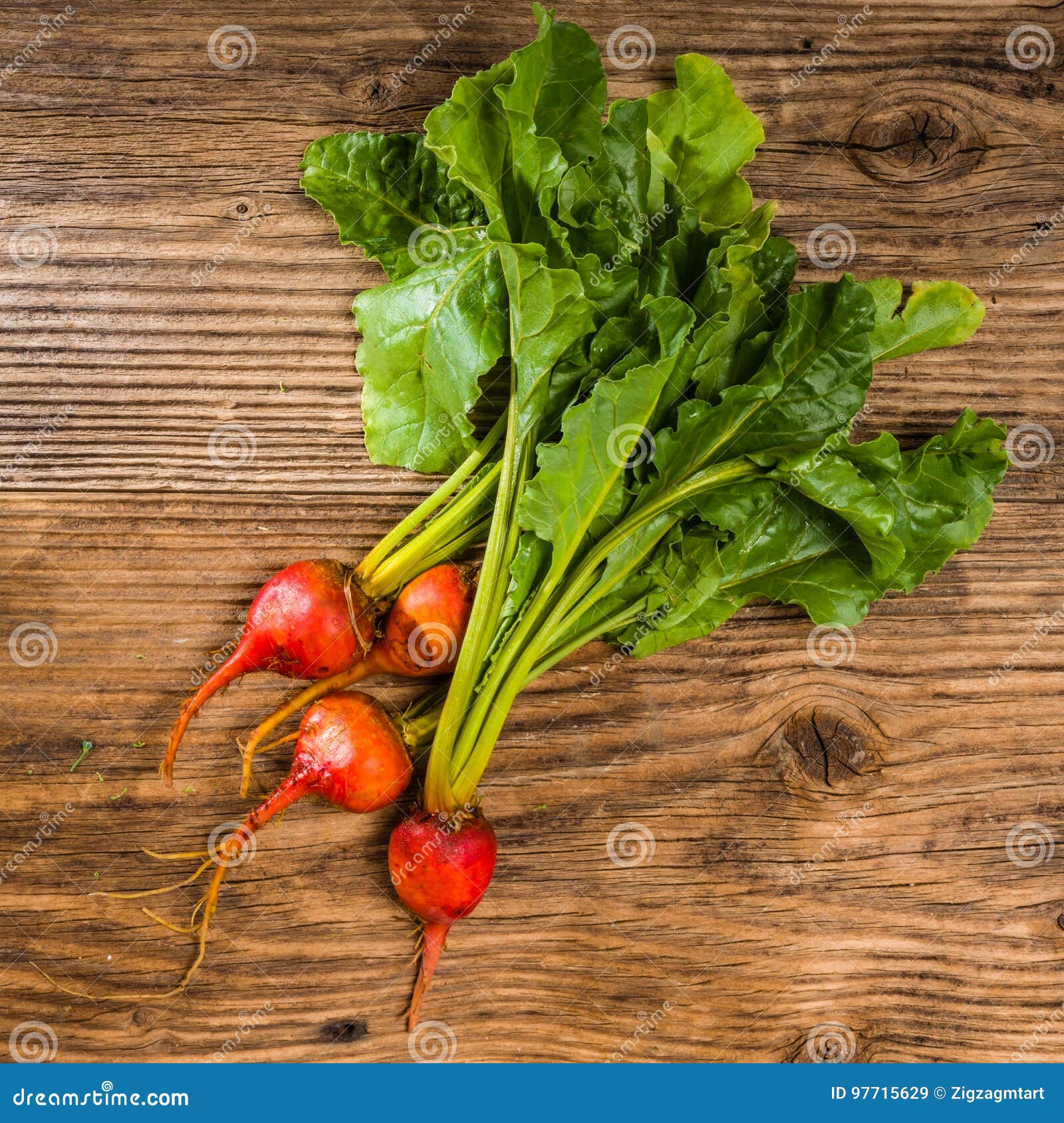 Orange Beets on Wooden Table Stock Image - Image of plant, green: 97715629