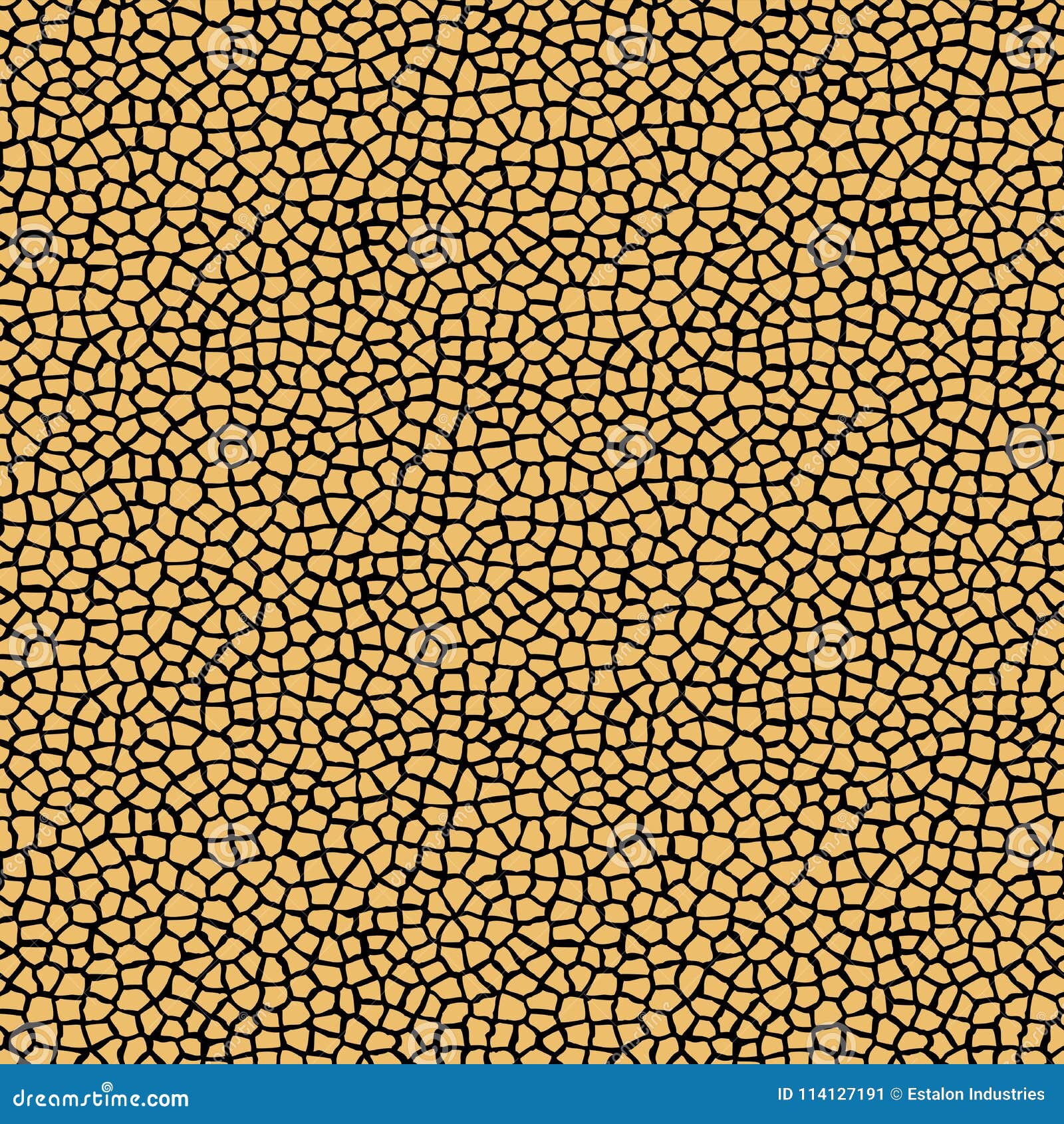 Orange on Black Giraffe Print Seamless Repeat Pattern Background Stock ...