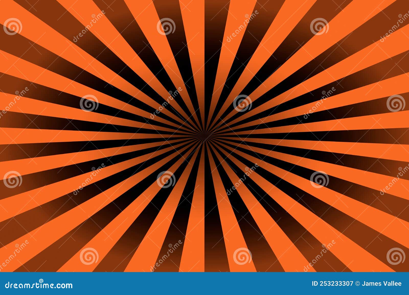 Orange and Black Starburst Background Stock Illustration - Illustration ...