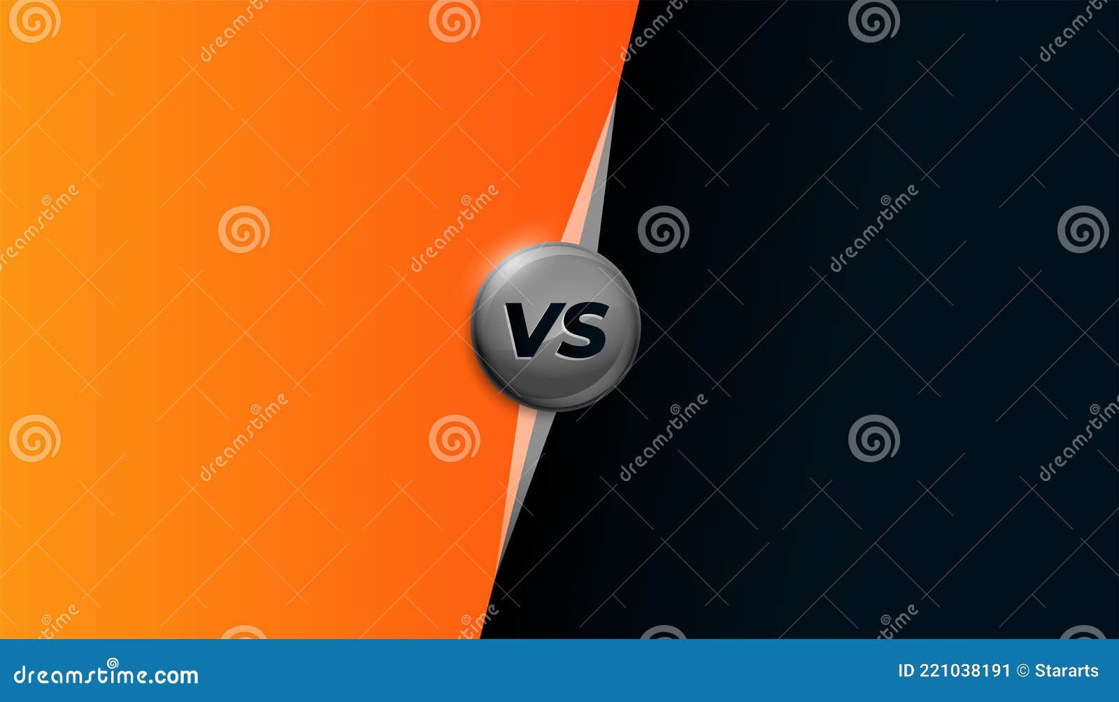Black Versus Vs Comparison Screen Background Vector Illustration ...