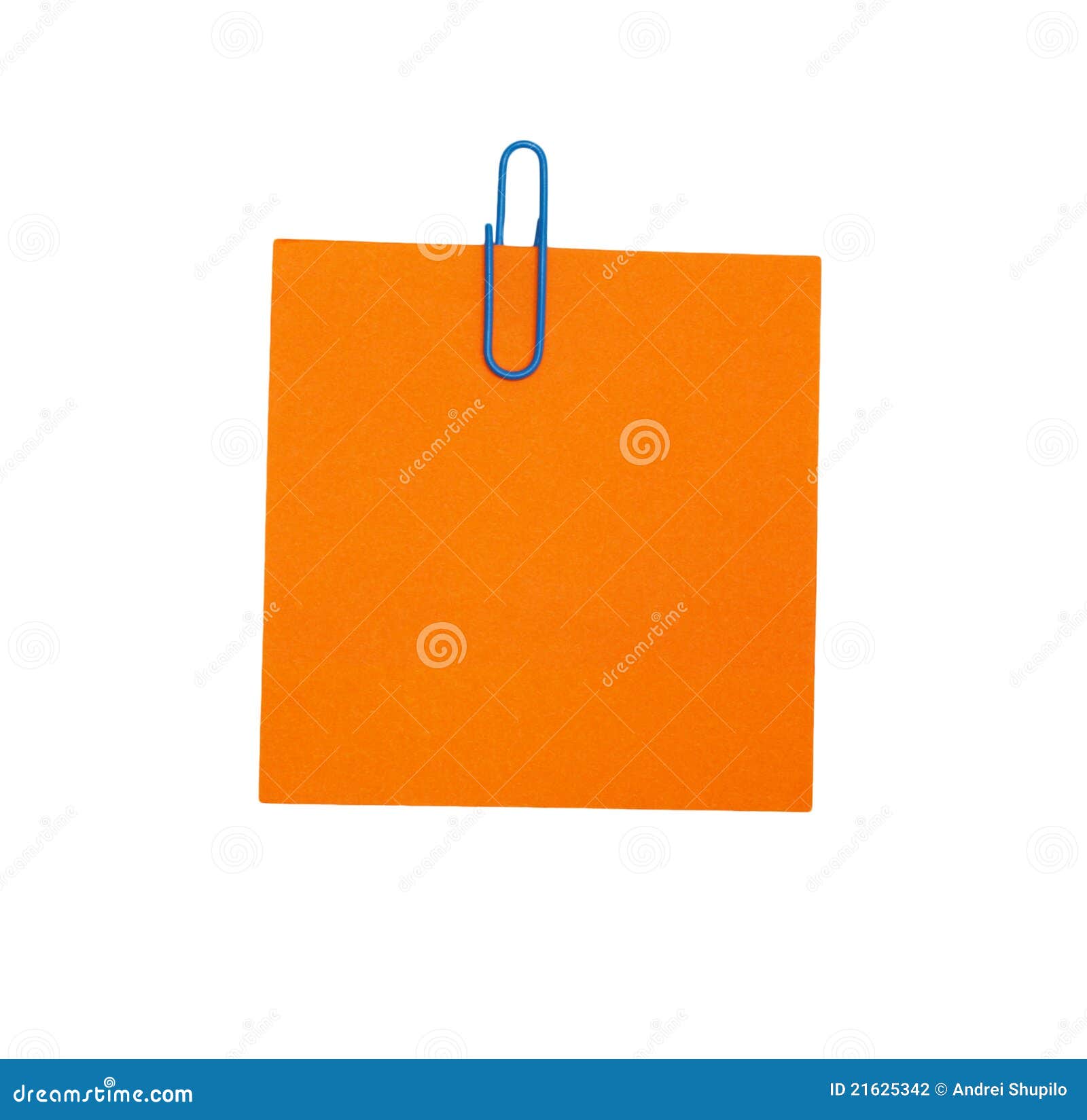 Orange blank paper stock photo. Image of note, orange - 21625342