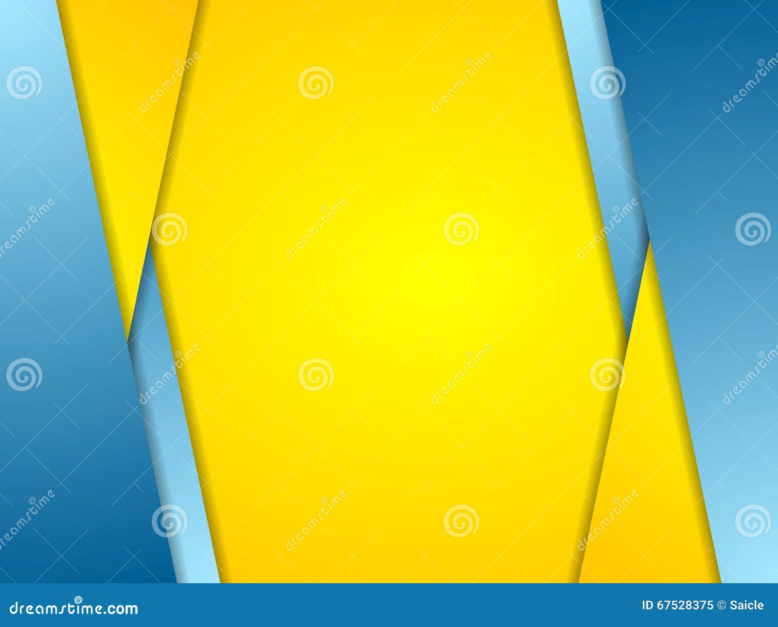 Orange Blue Contrast Corporate Background Stock Vector - Illustration ...