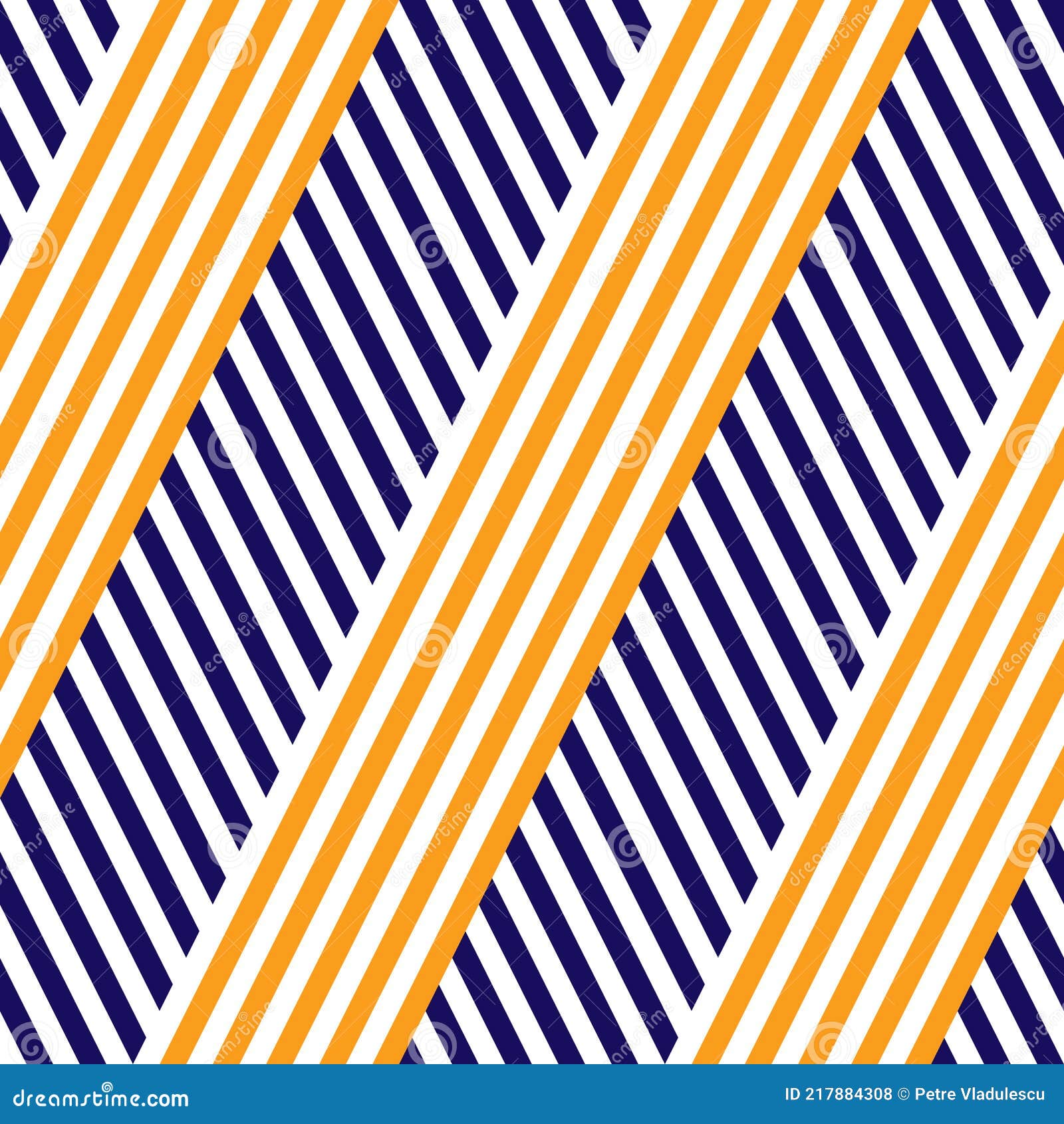 1615 Orange and Blue Geometric Pattern, Modern Stylish Image. Stock ...