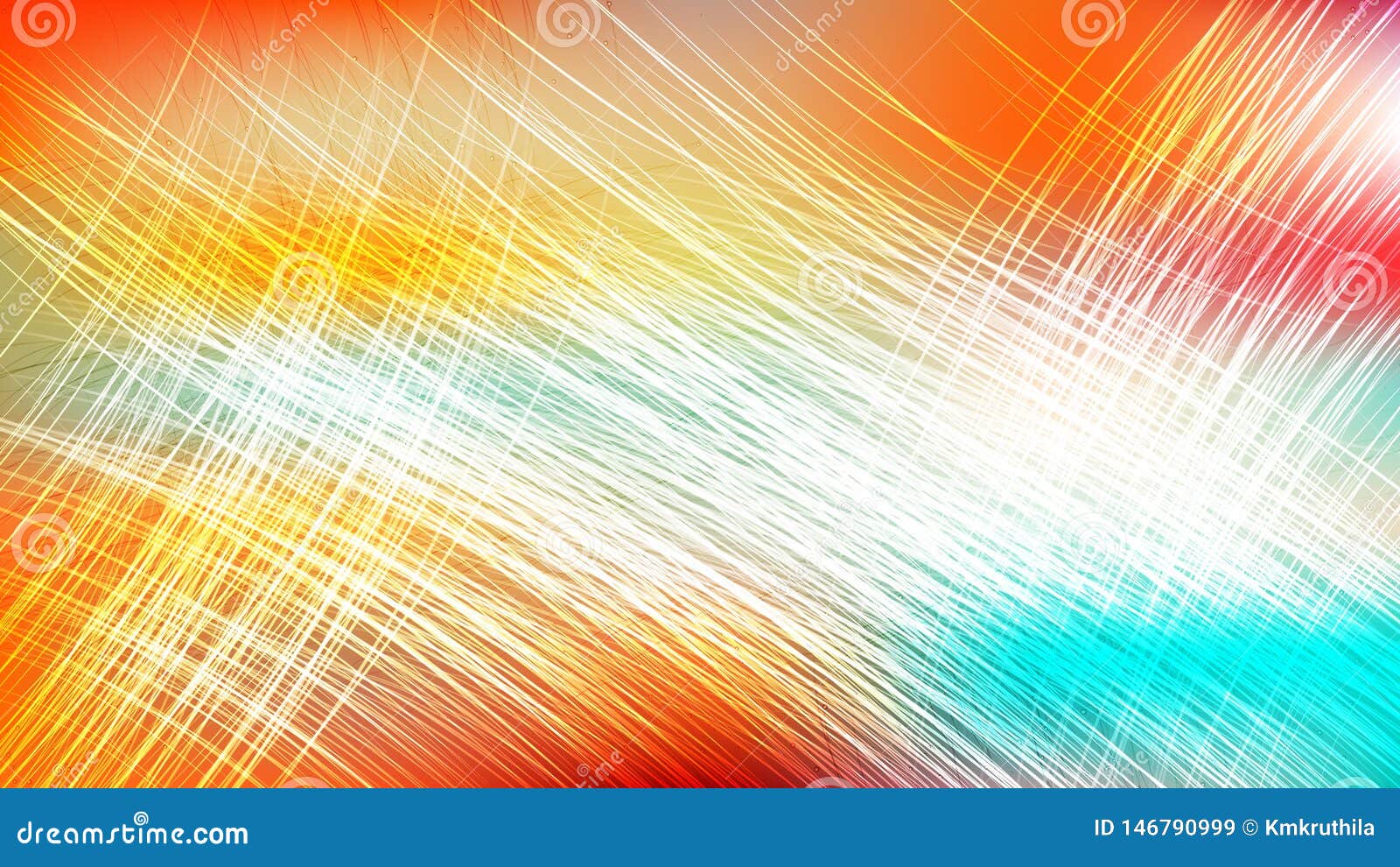 Orange Blue Line Background Beautiful Elegant Illustration Graphic Art ...