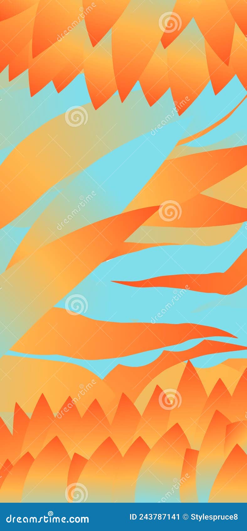 Orange Blue Gradient Texture Effect Abstract Pattern Design Background ...