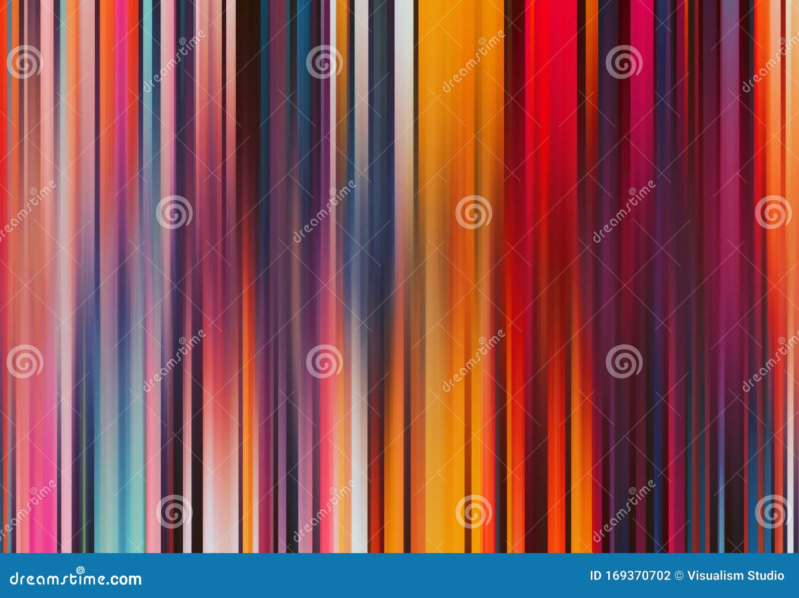 Orange and Blue Simple Straight Parallel Lines Background and Pattern ...