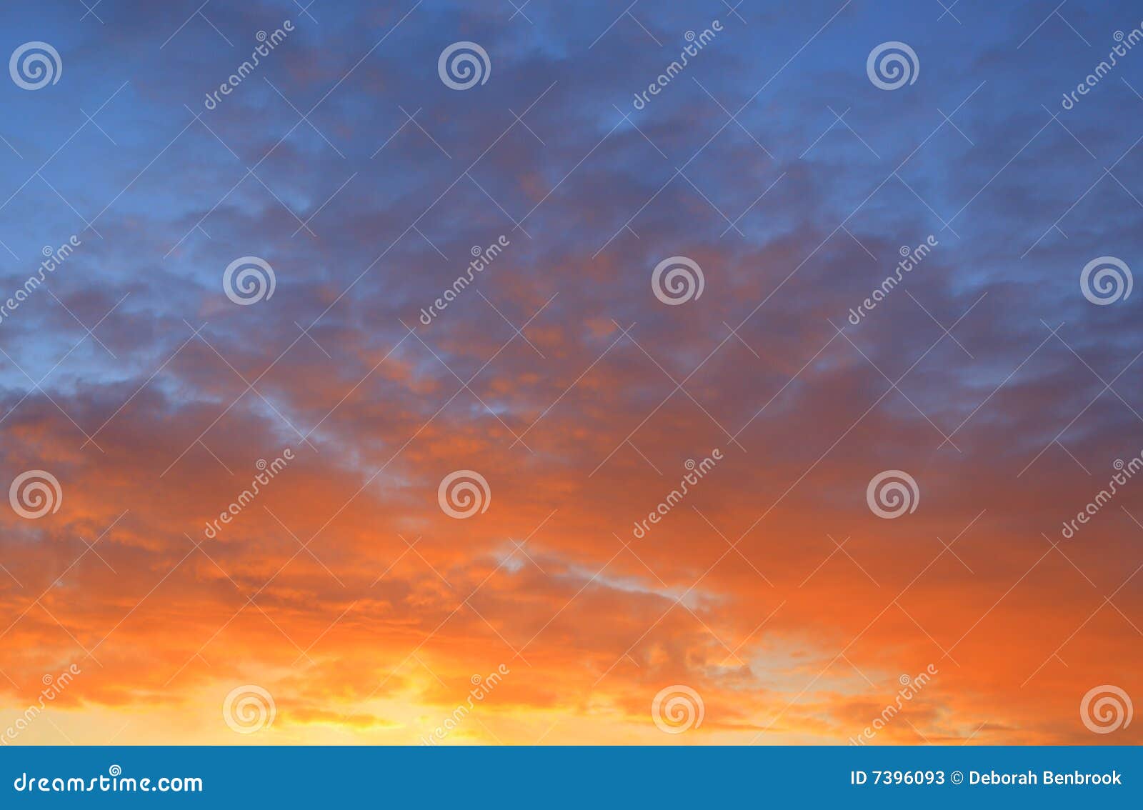 Blue Sunrise On The Sea Coast. Sunrise On A Wild Sea Beach. Sea Water ...